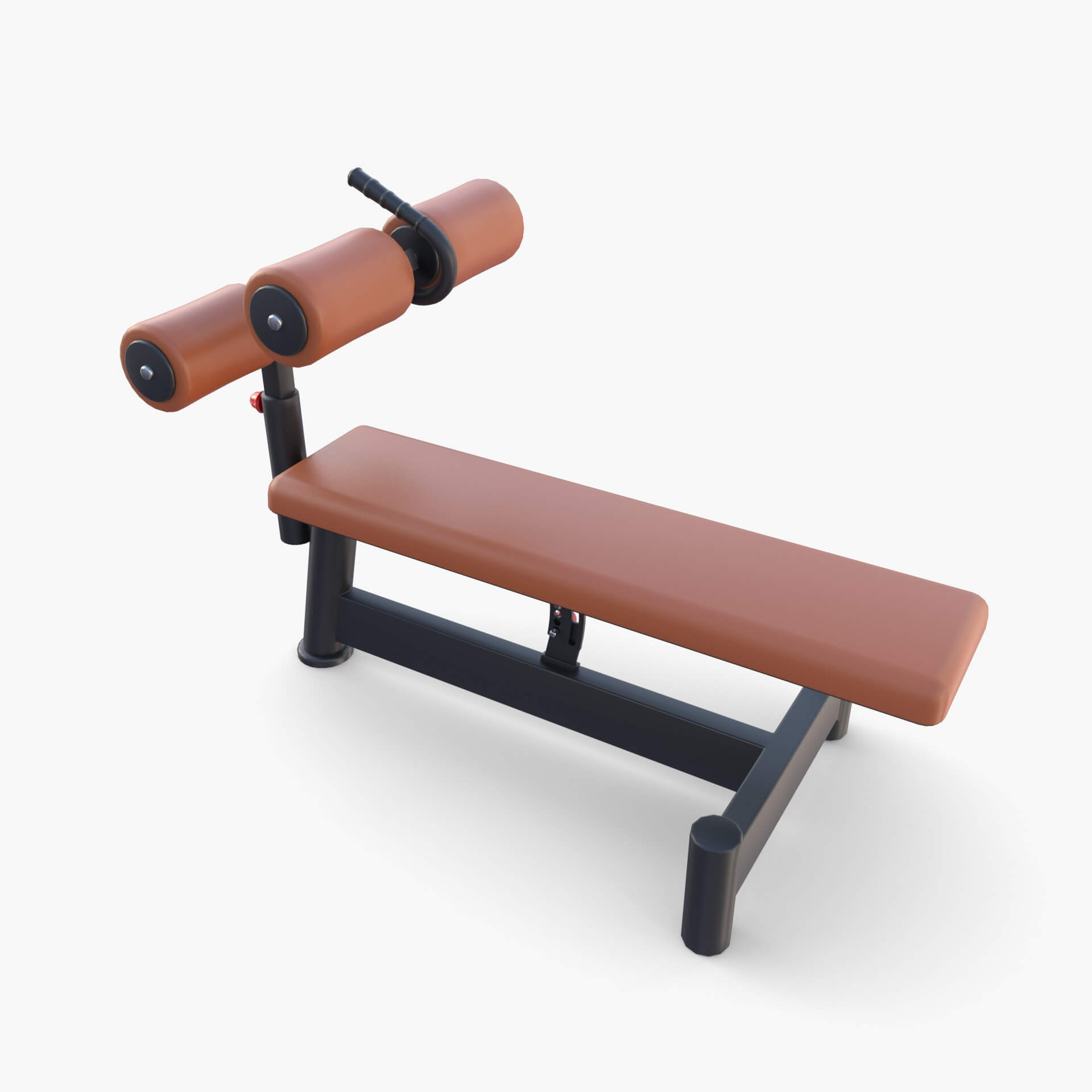 Adjustable Crunch Bench - 3D Model by dragosburian