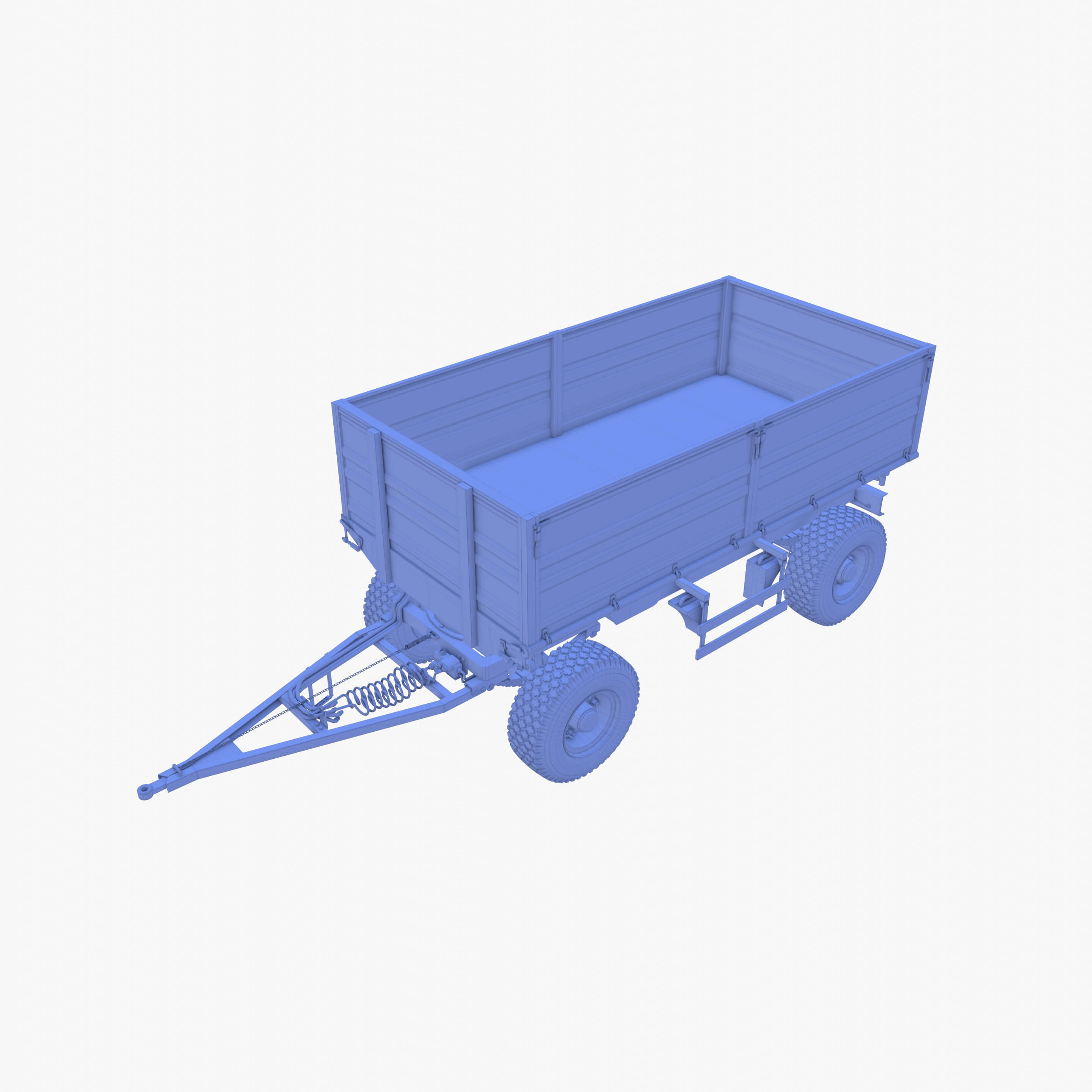 Agro Trailer V5 - 3D Model by dragosburian