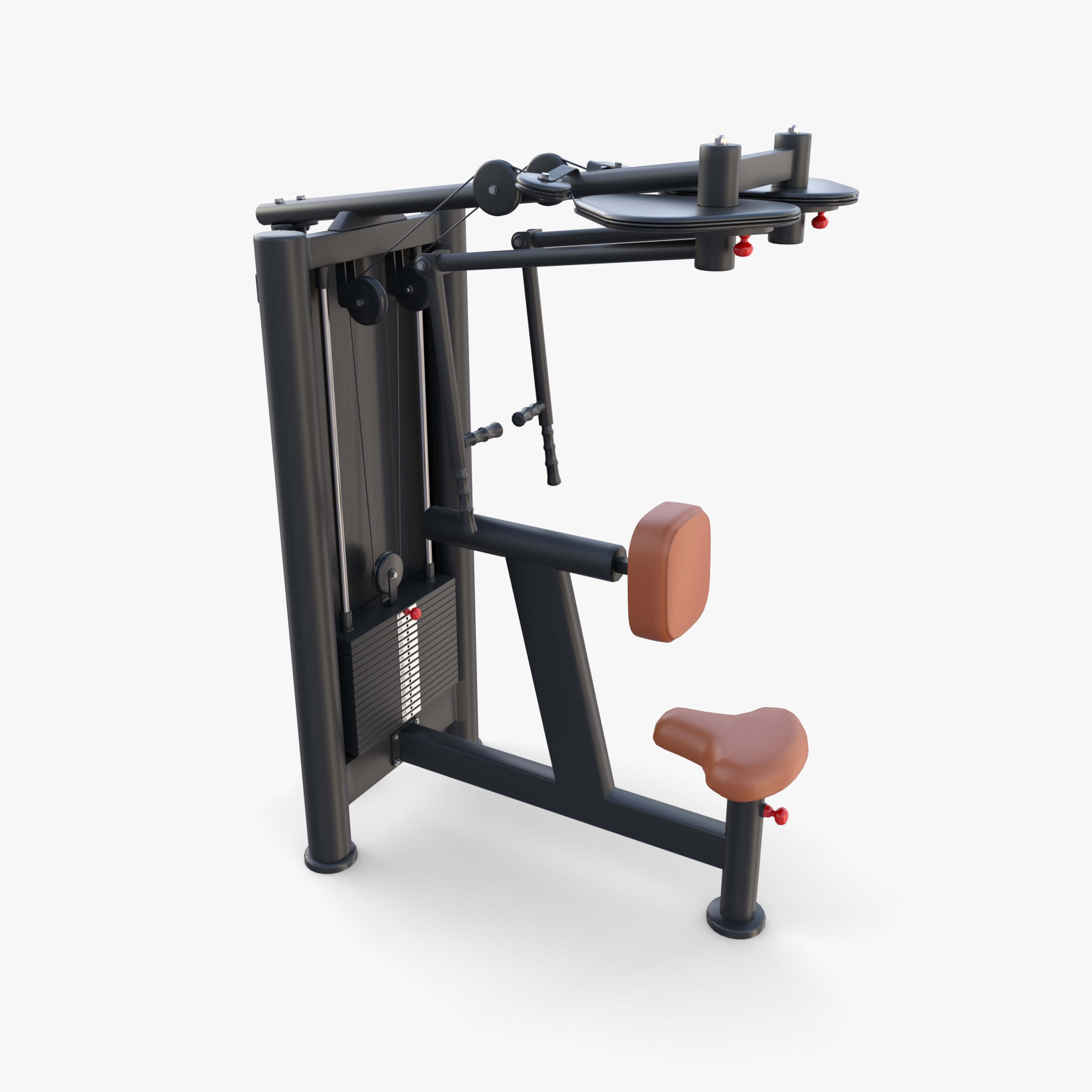 Back Swing Machine - 3D Model by dragosburian