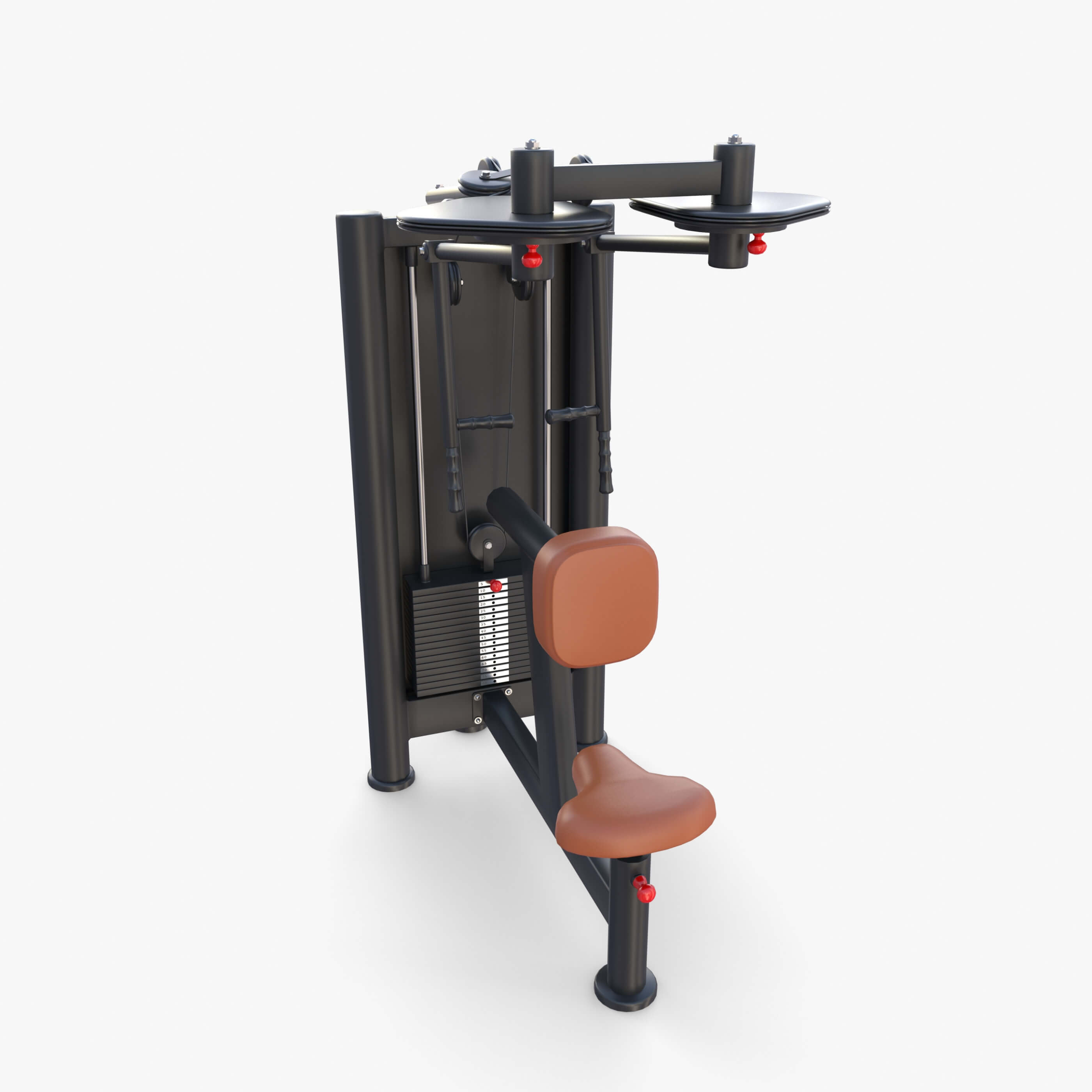 Back Swing Machine - 3D Model by dragosburian