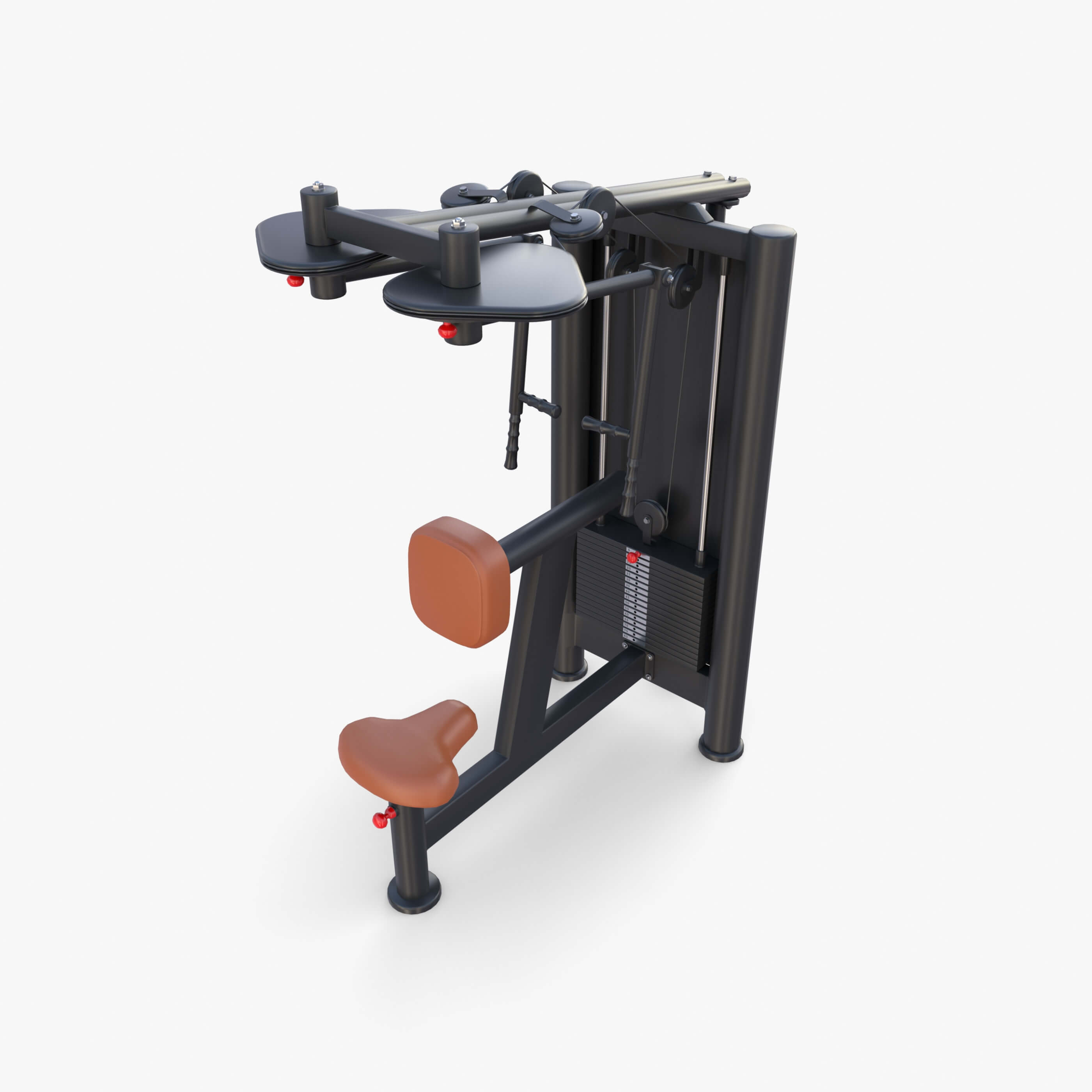 Back Swing Machine - 3D Model by dragosburian