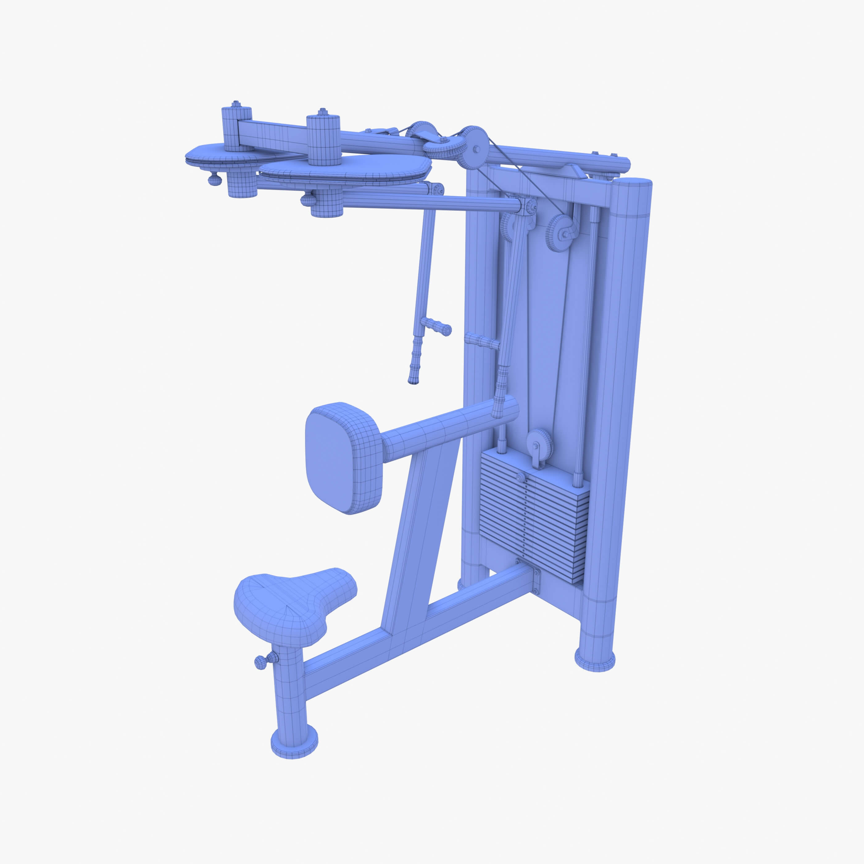 Back Swing Machine - 3D Model by dragosburian