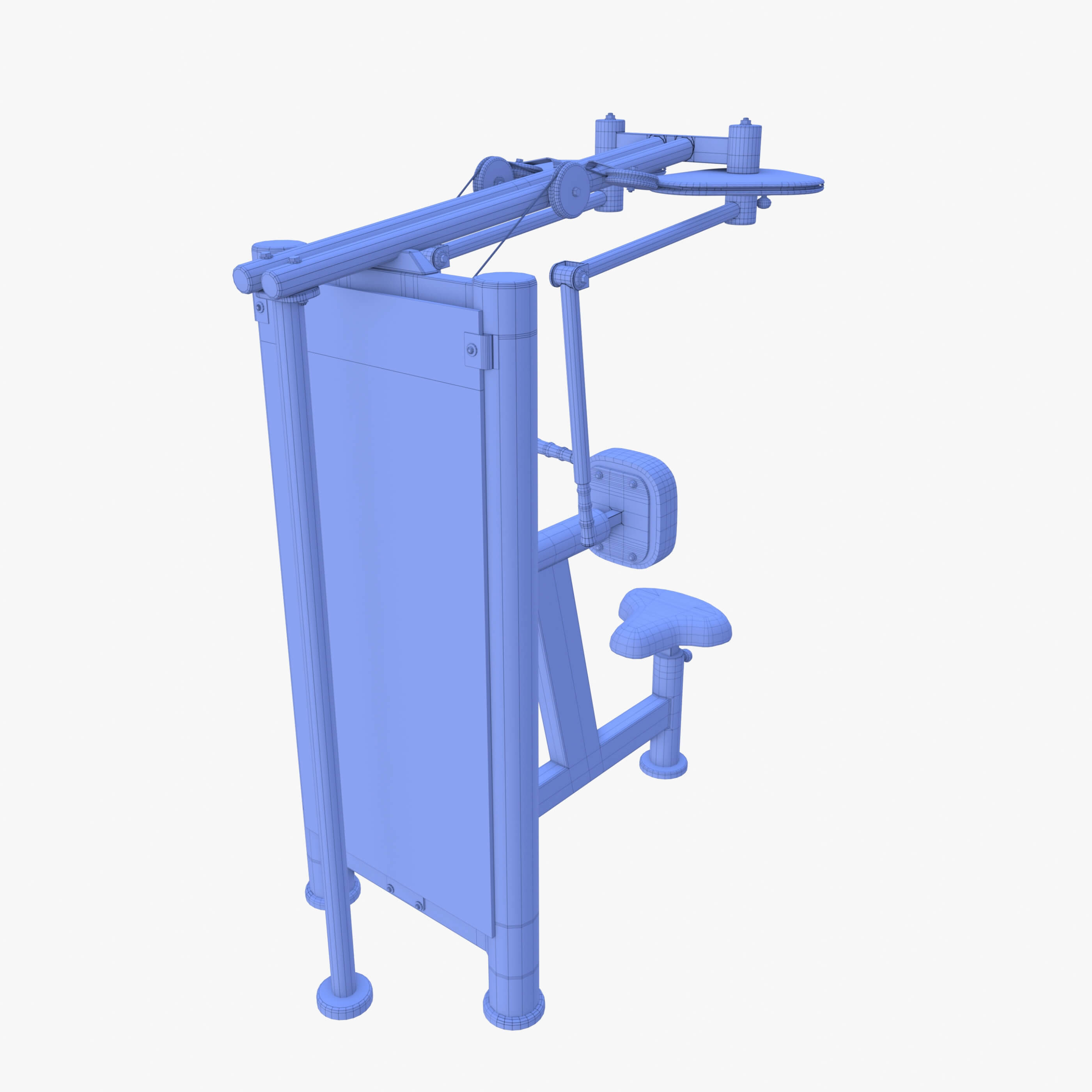 Back Swing Machine - 3D Model by dragosburian