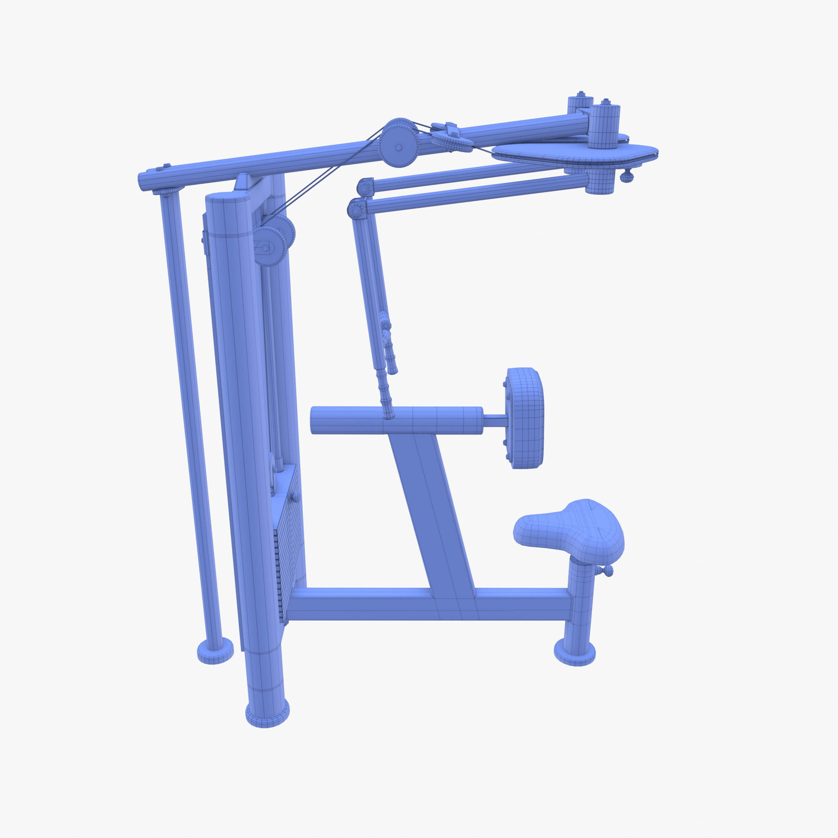 Back Swing Machine - 3D Model by dragosburian