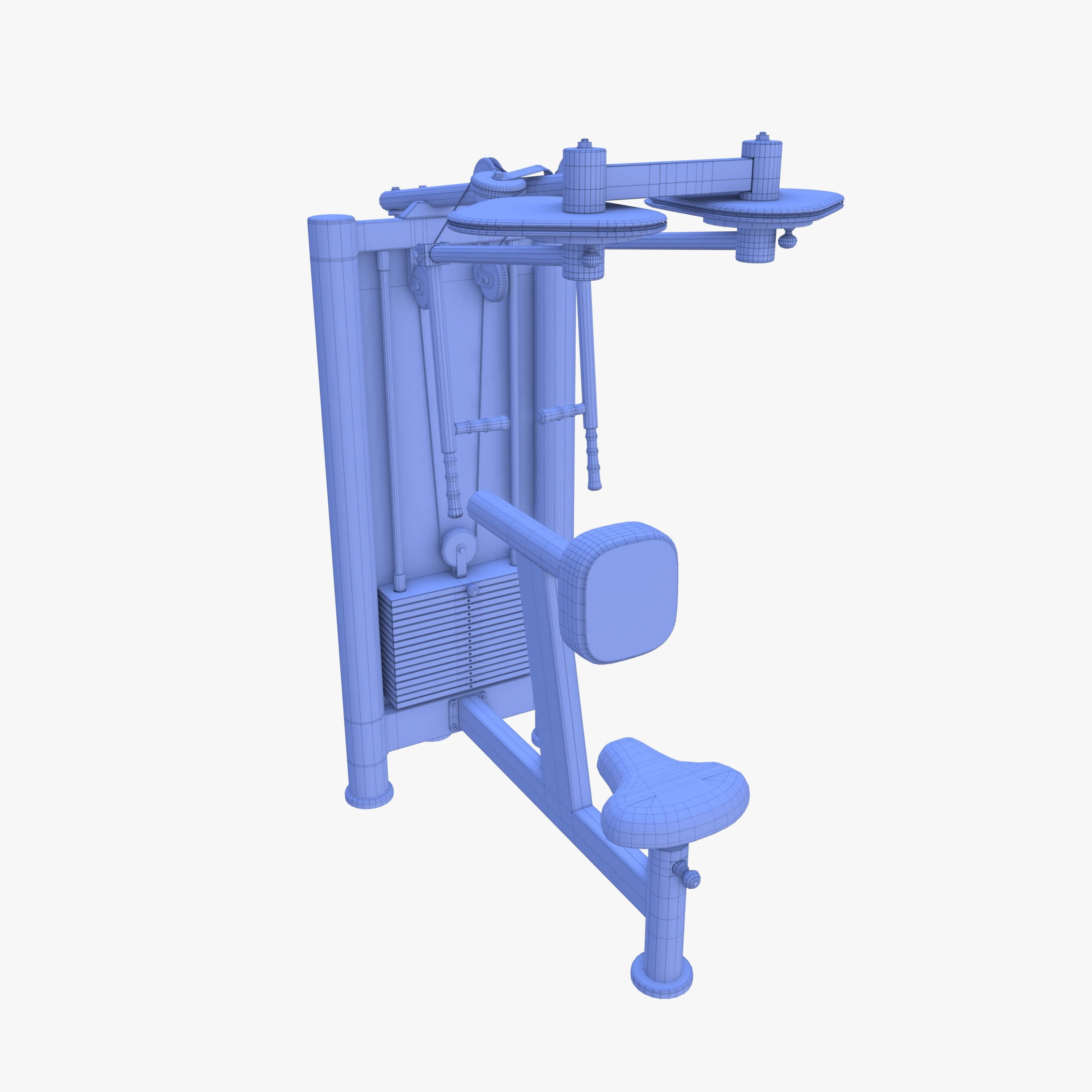 Back Swing Machine - 3D Model by dragosburian
