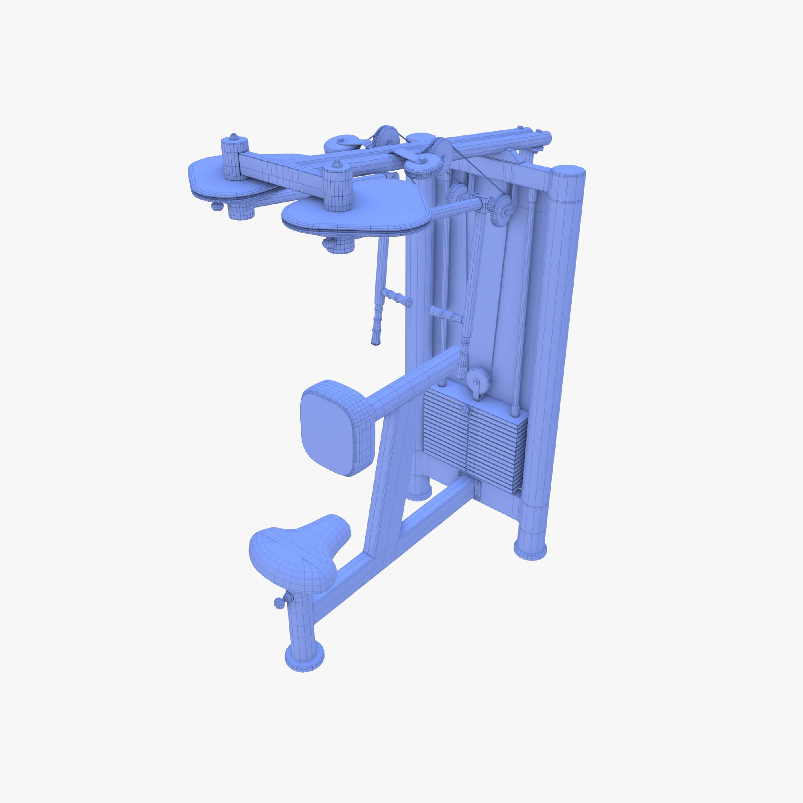 Back Swing Machine - 3D Model by dragosburian