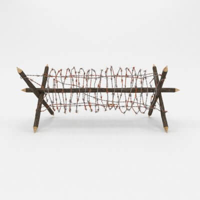 Barb Wire Obstacle 1 - 3D Model by dragosburian