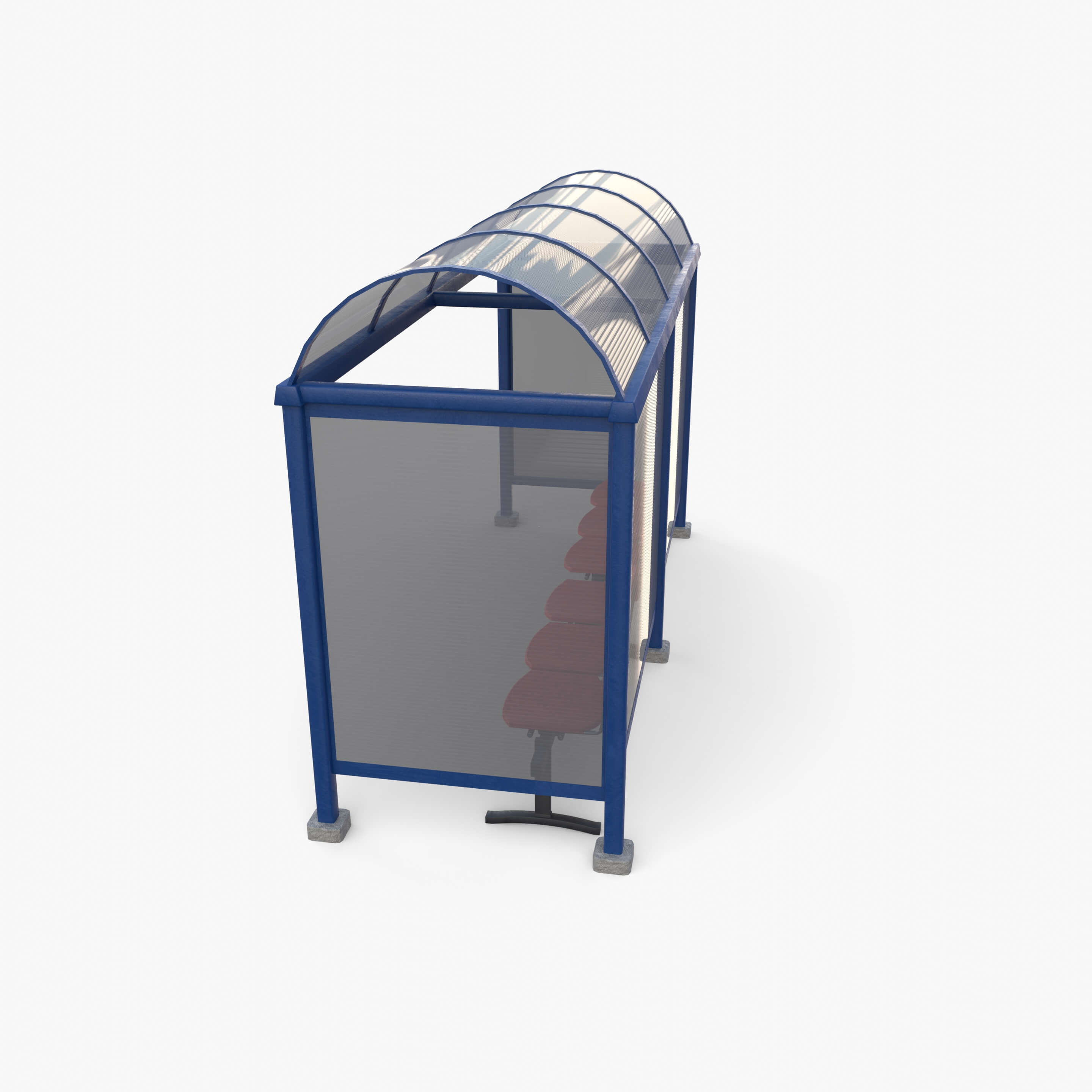 Bus -Stop -V2 3D Model by dragosburian