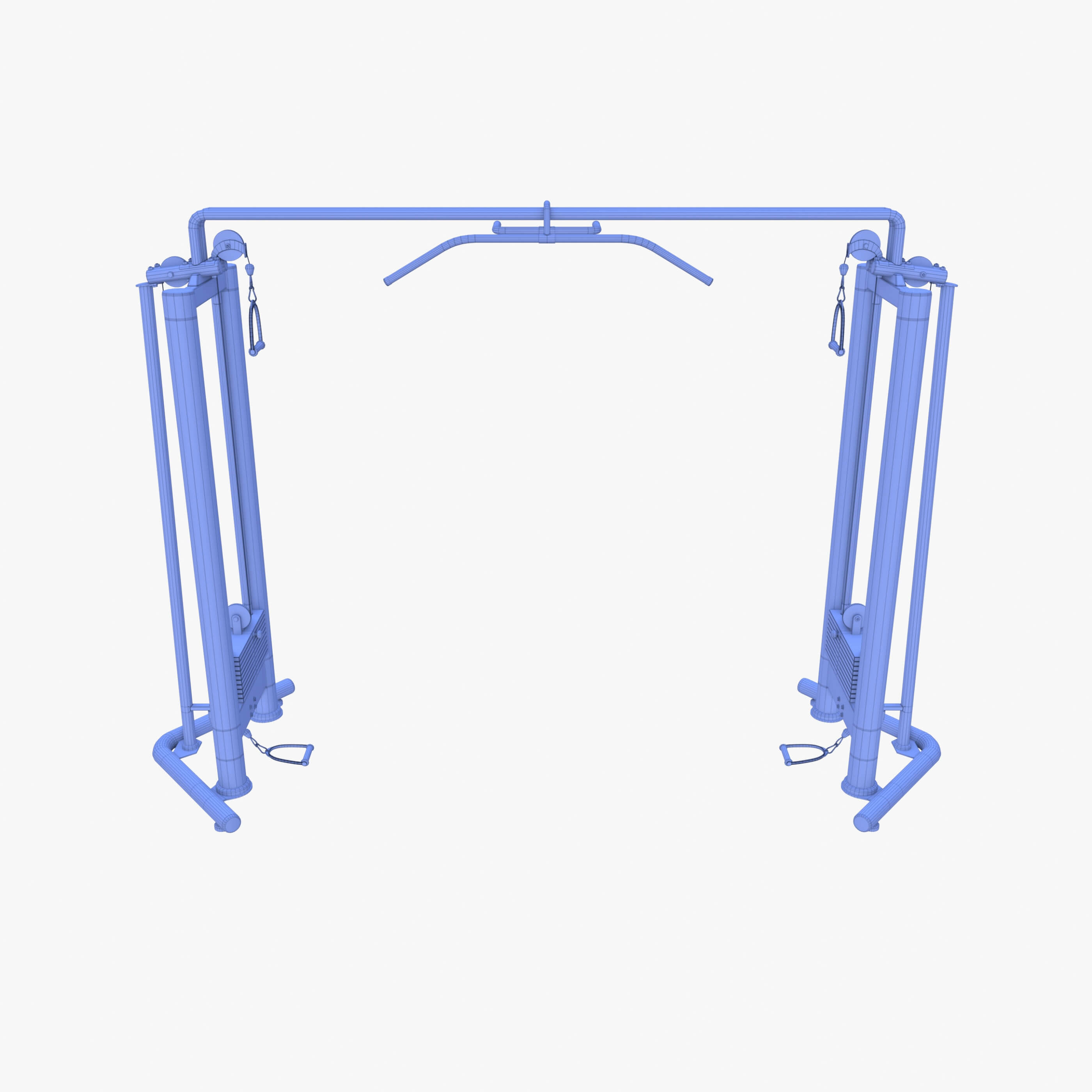 Cable Crossover - 3D Model by dragosburian