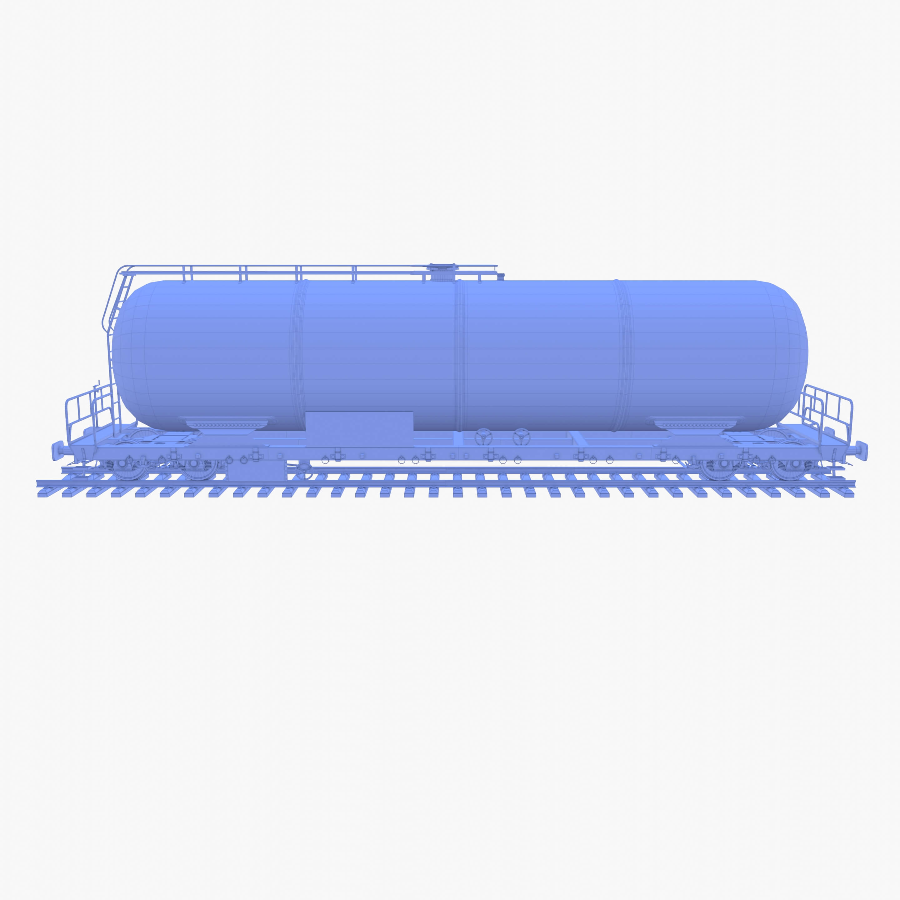 Cfr Tanker Rail Car V4 - 3D Model by dragosburian