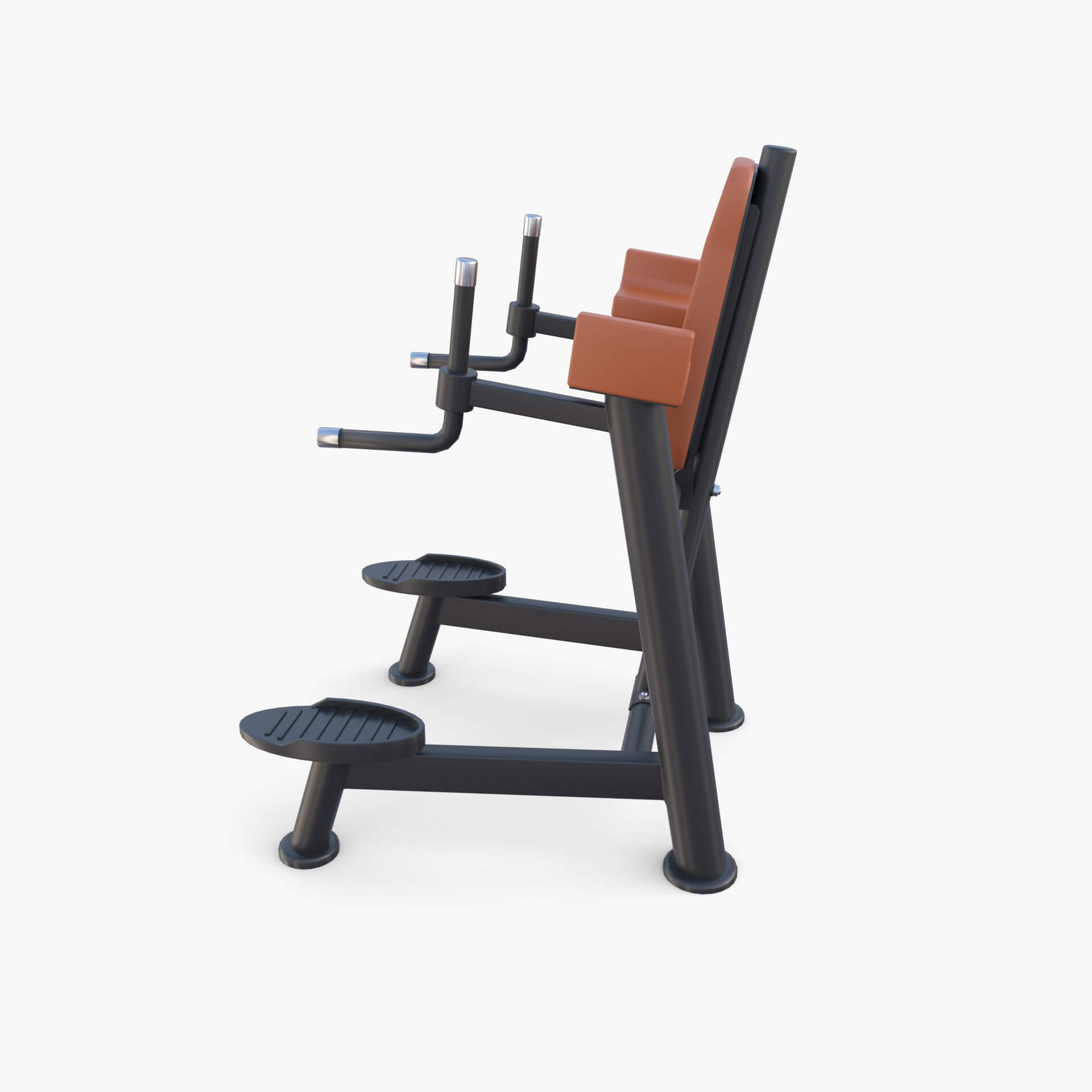 Chin Up and Dip Station V2 - 3D Model by dragosburian