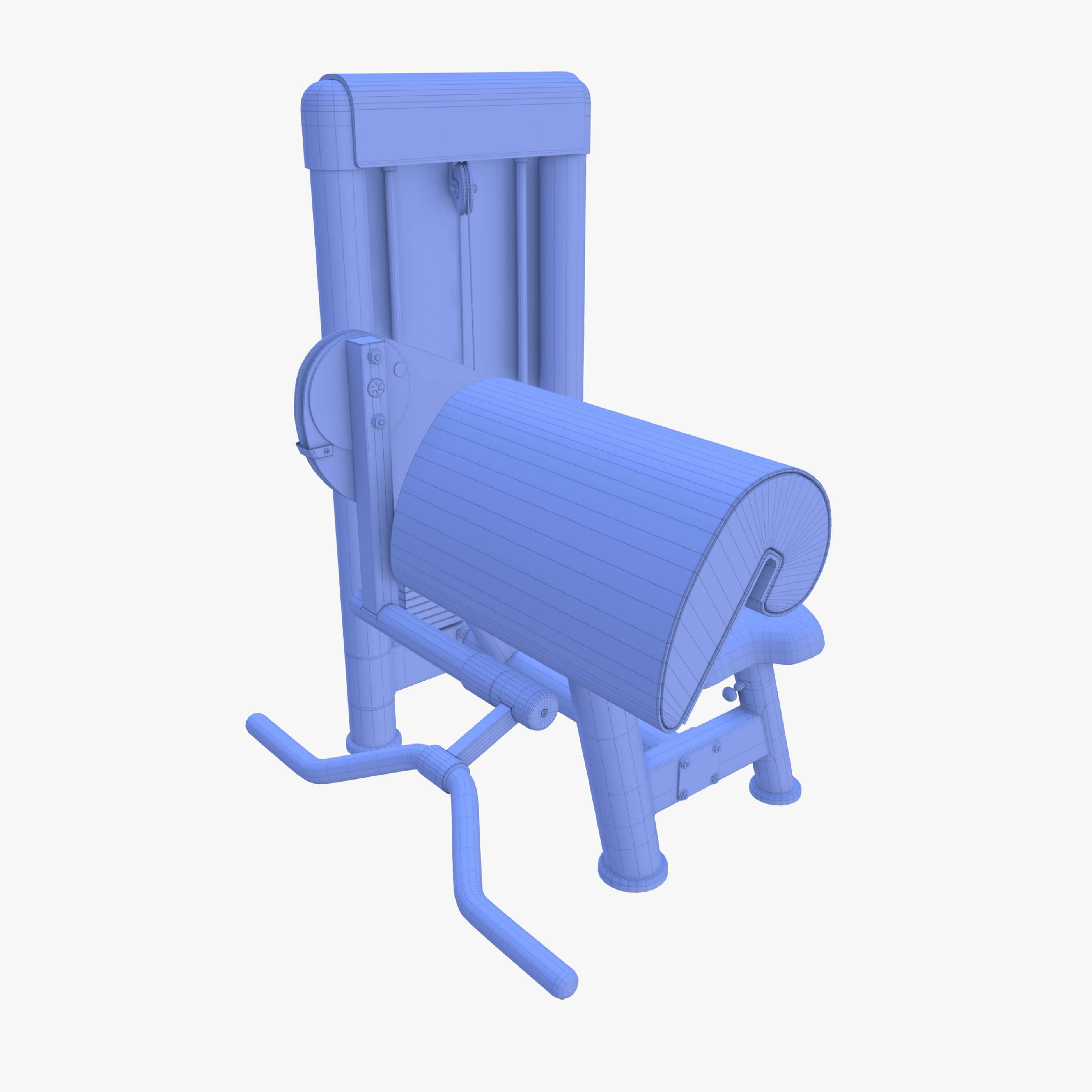 Curl Machine - 3D Model by dragosburian