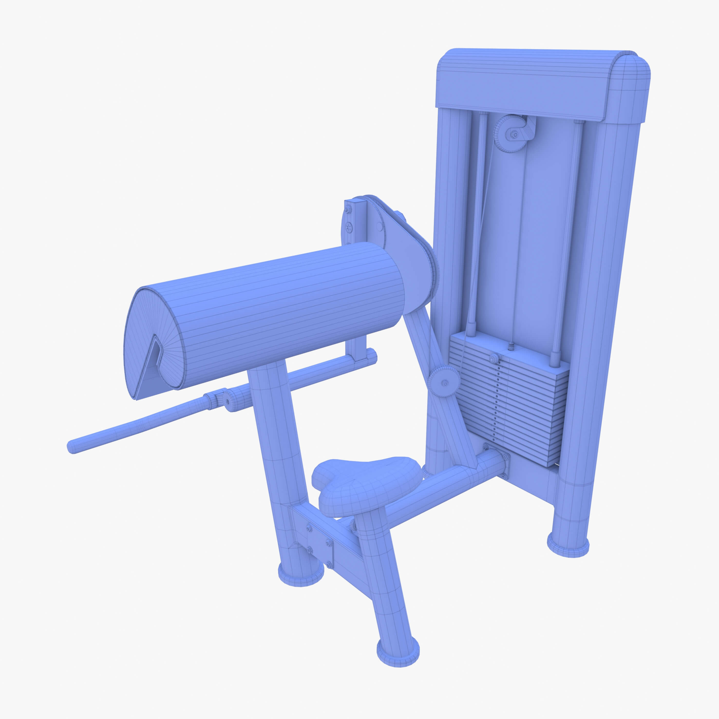 Curl Machine - 3D Model by dragosburian