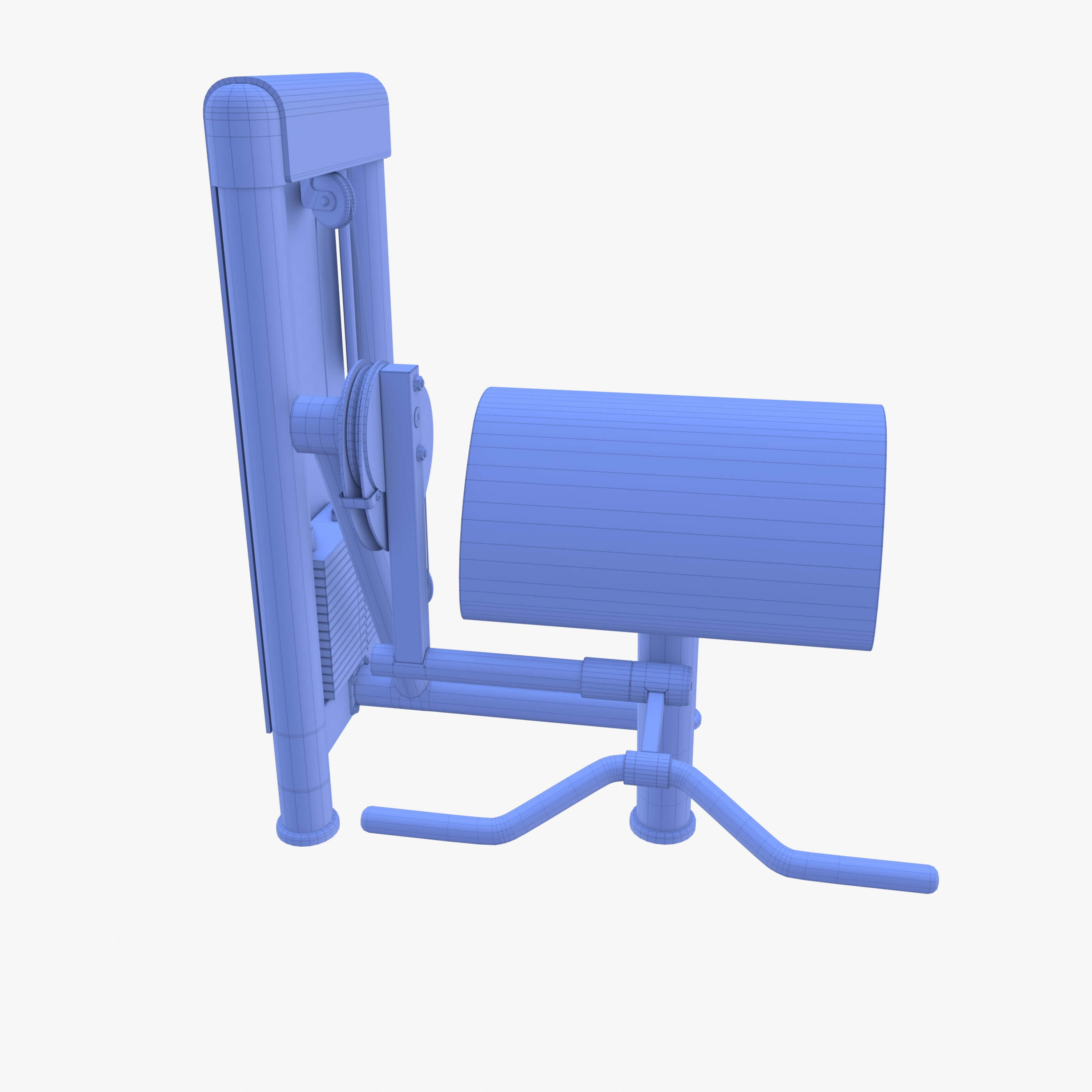 Curl Machine - 3D Model by dragosburian