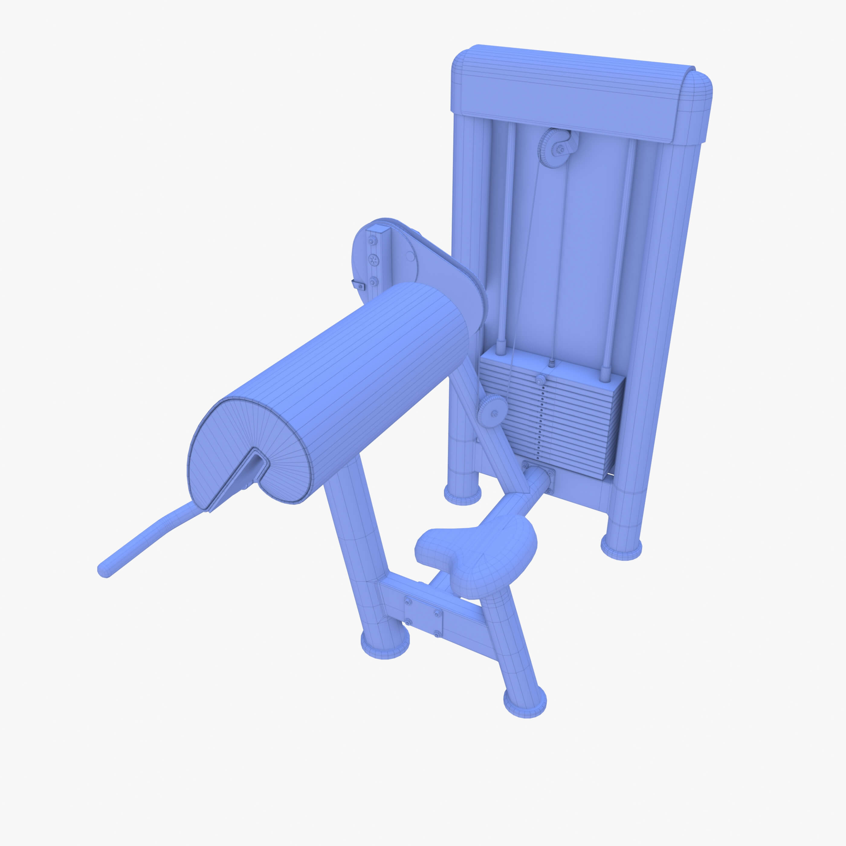 Curl Machine - 3D Model by dragosburian