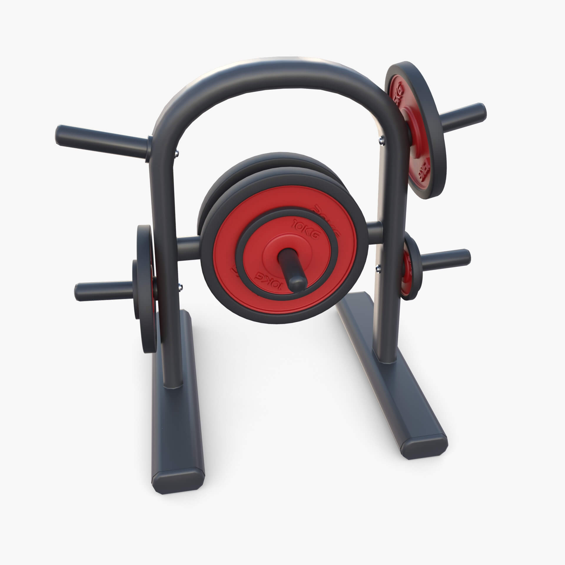 Disk Rack V1 - 3D Model by dragosburian