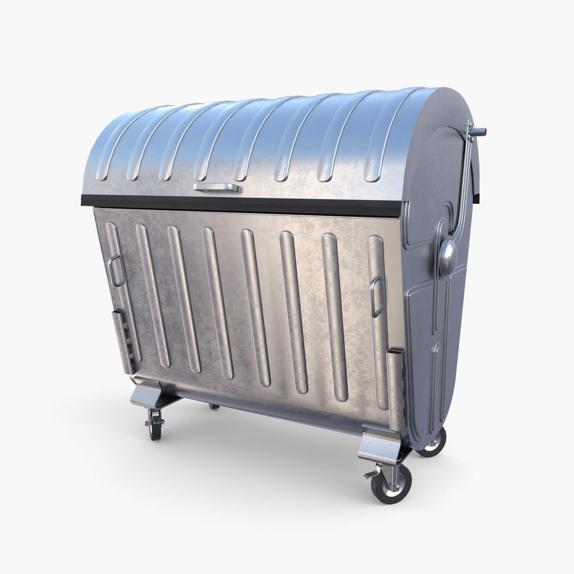 Dumpster V1 - 3D Model by dragosburian