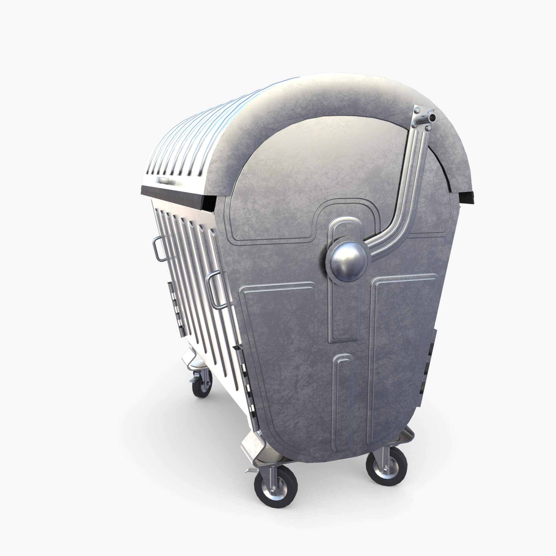 Dumpster V1 - 3D Model by dragosburian