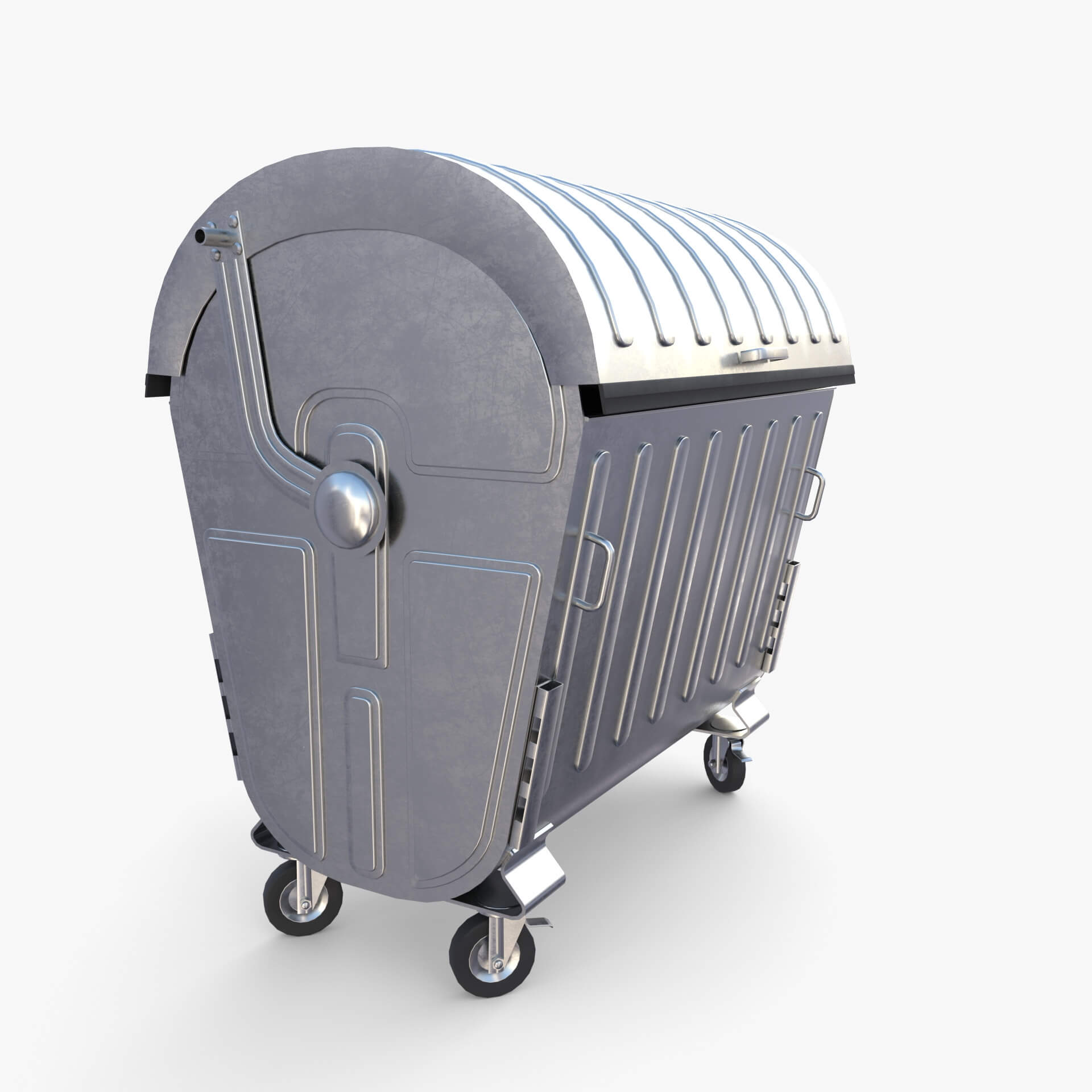 Dumpster V1 - 3D Model by dragosburian