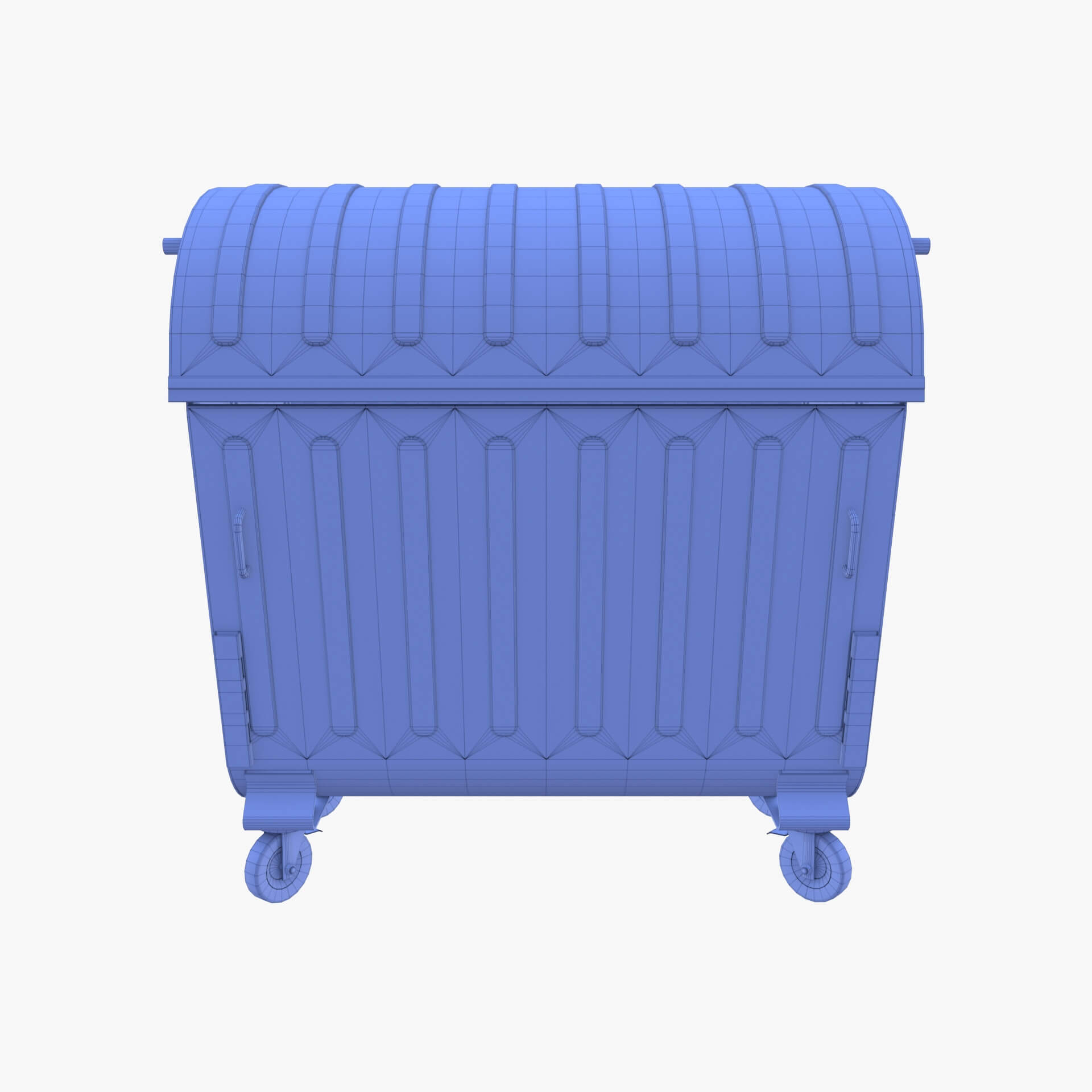 Dumpster V1 - 3D Model by dragosburian