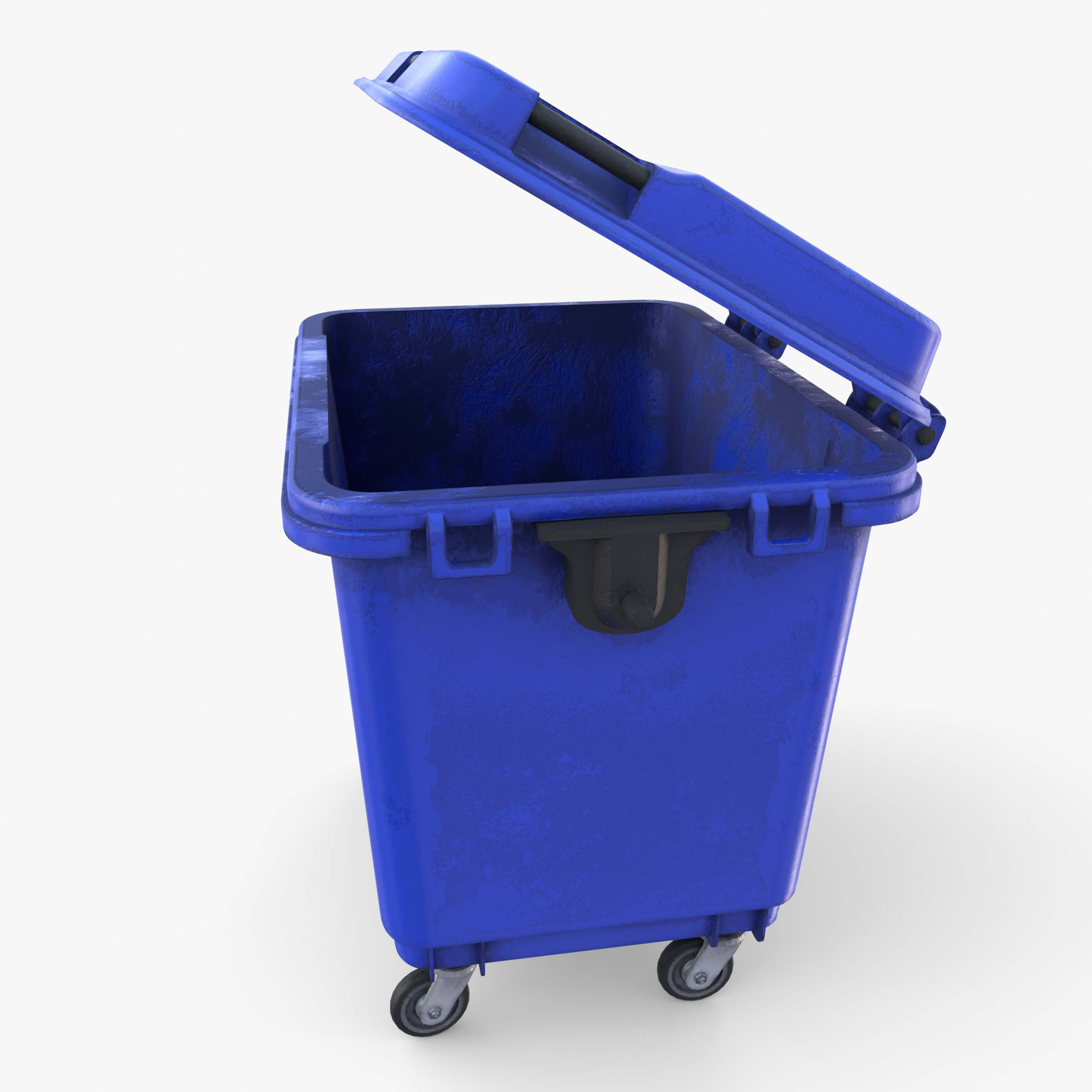 Dumpster V2 Weathered - 3D Model by dragosburian