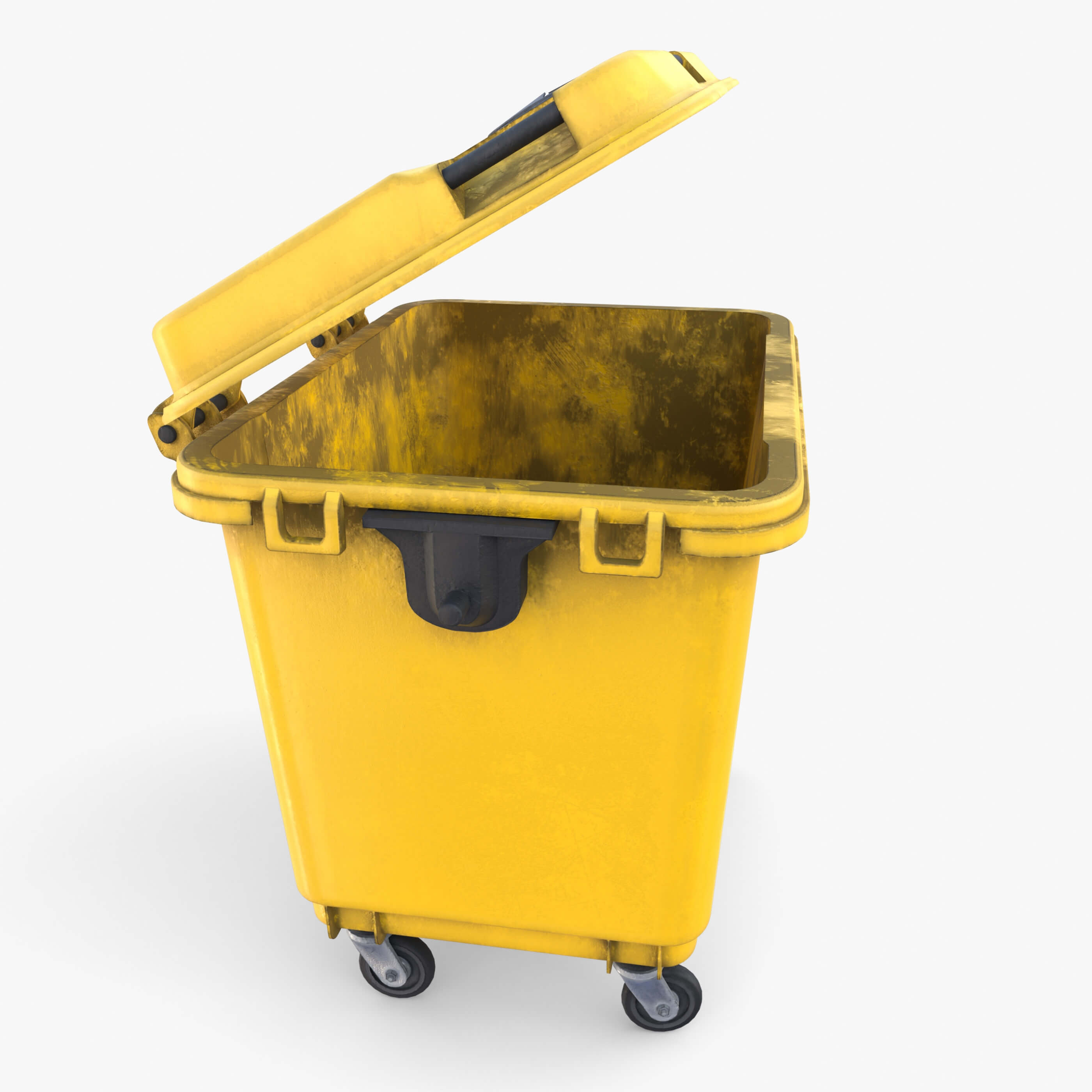 Dumpster V3 Weathered - 3D Model by dragosburian