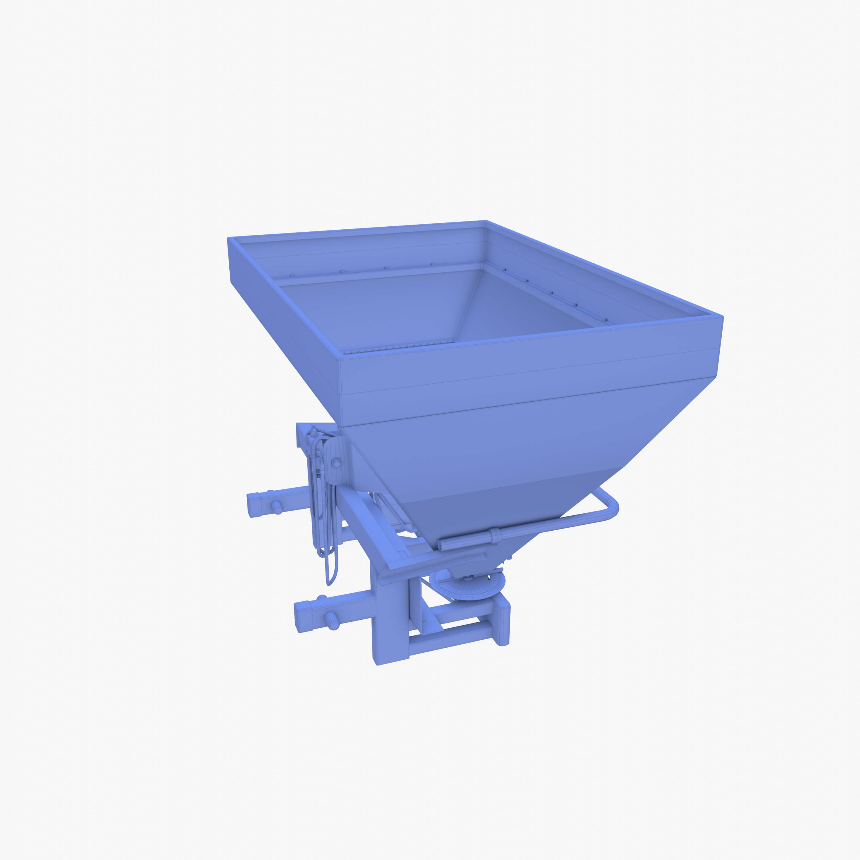 Fertilizer Chemical Spreader V2 - 3D Model by dragosburian