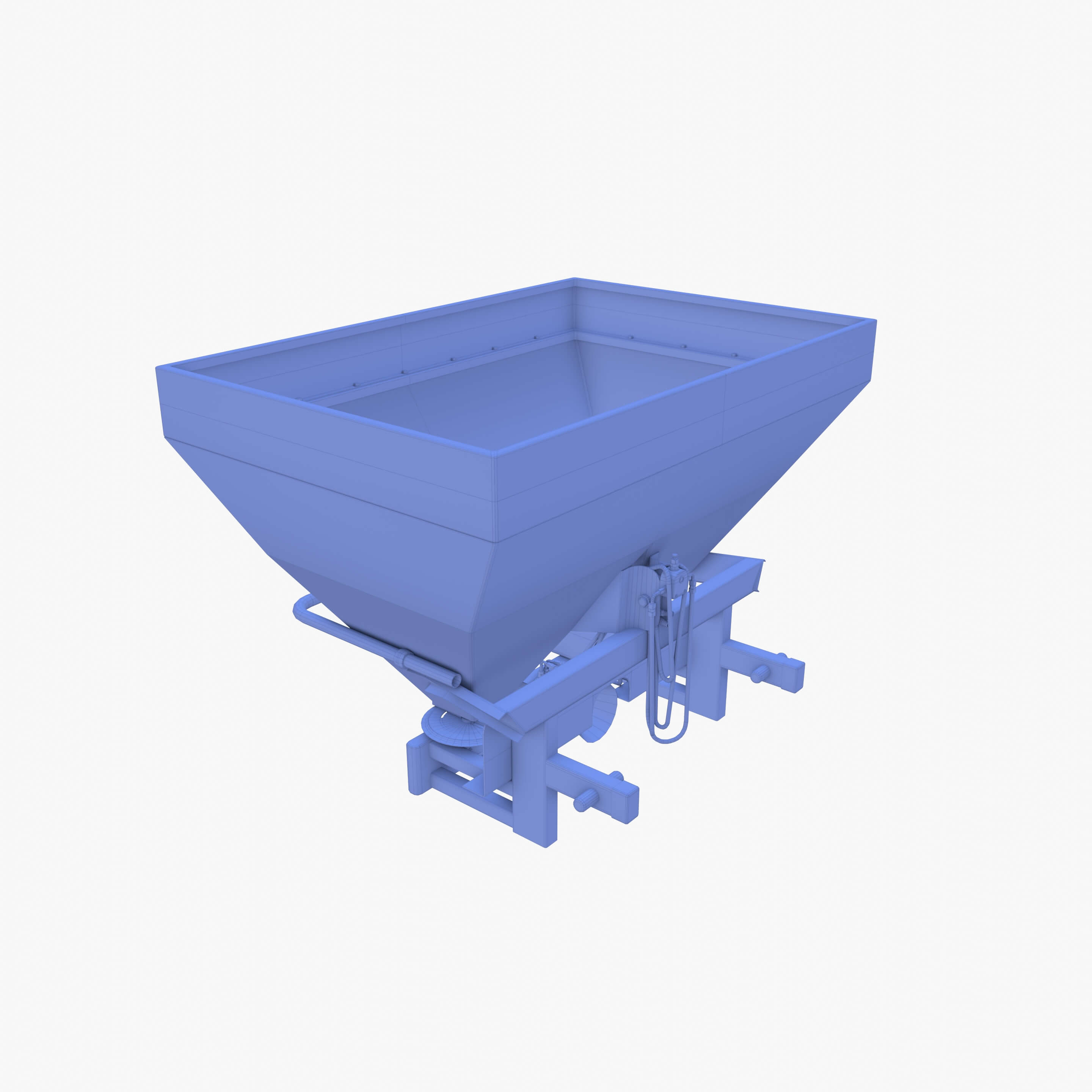 Fertilizer Chemical Spreader V2 - 3D Model by dragosburian