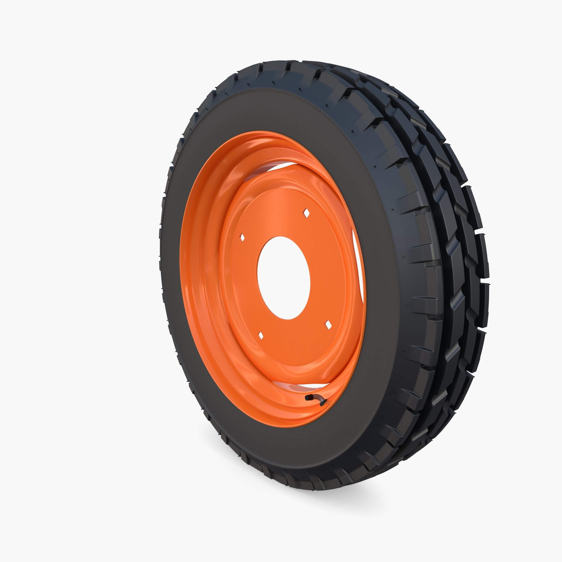 Full Tractor Wheel V1 - 3D Model by dragosburian