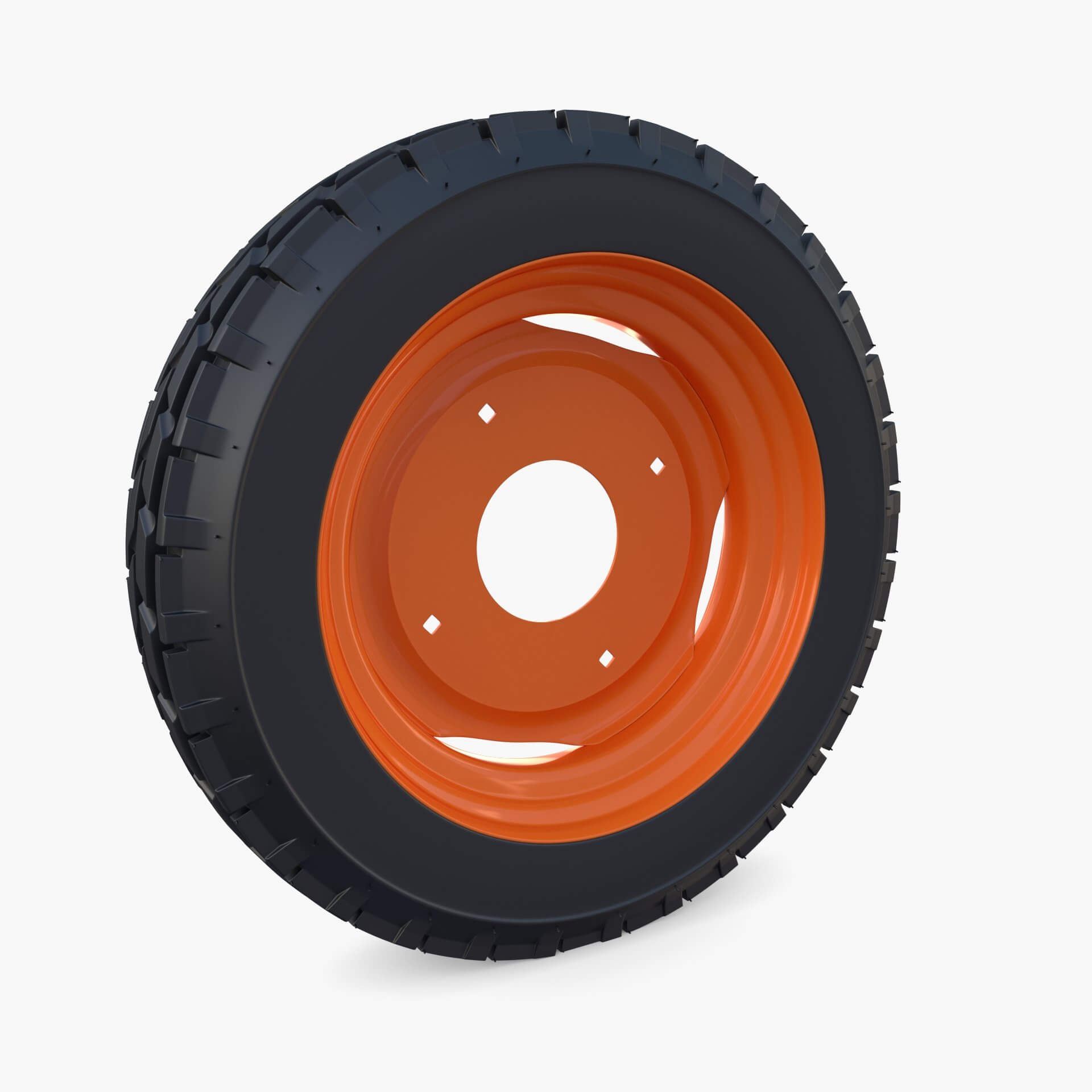 Full Tractor Wheel V1 - 3D Model by dragosburian