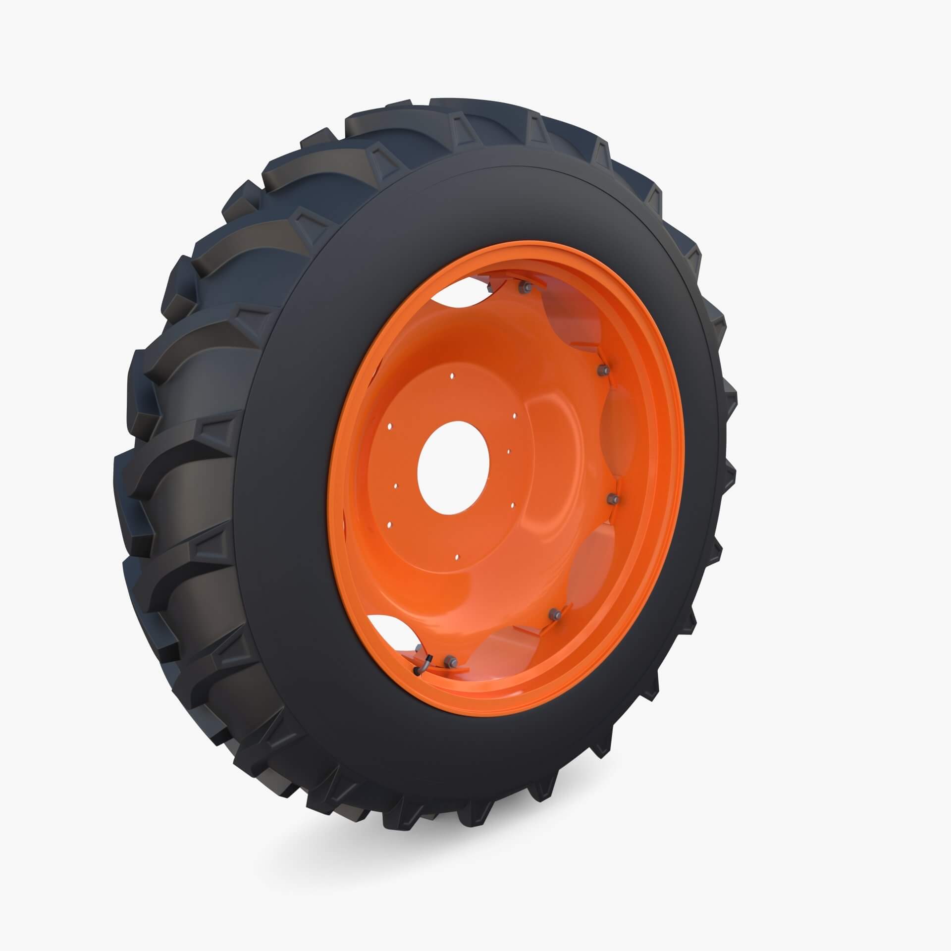 Full Tractor Wheel V2 - 3D Model by dragosburian