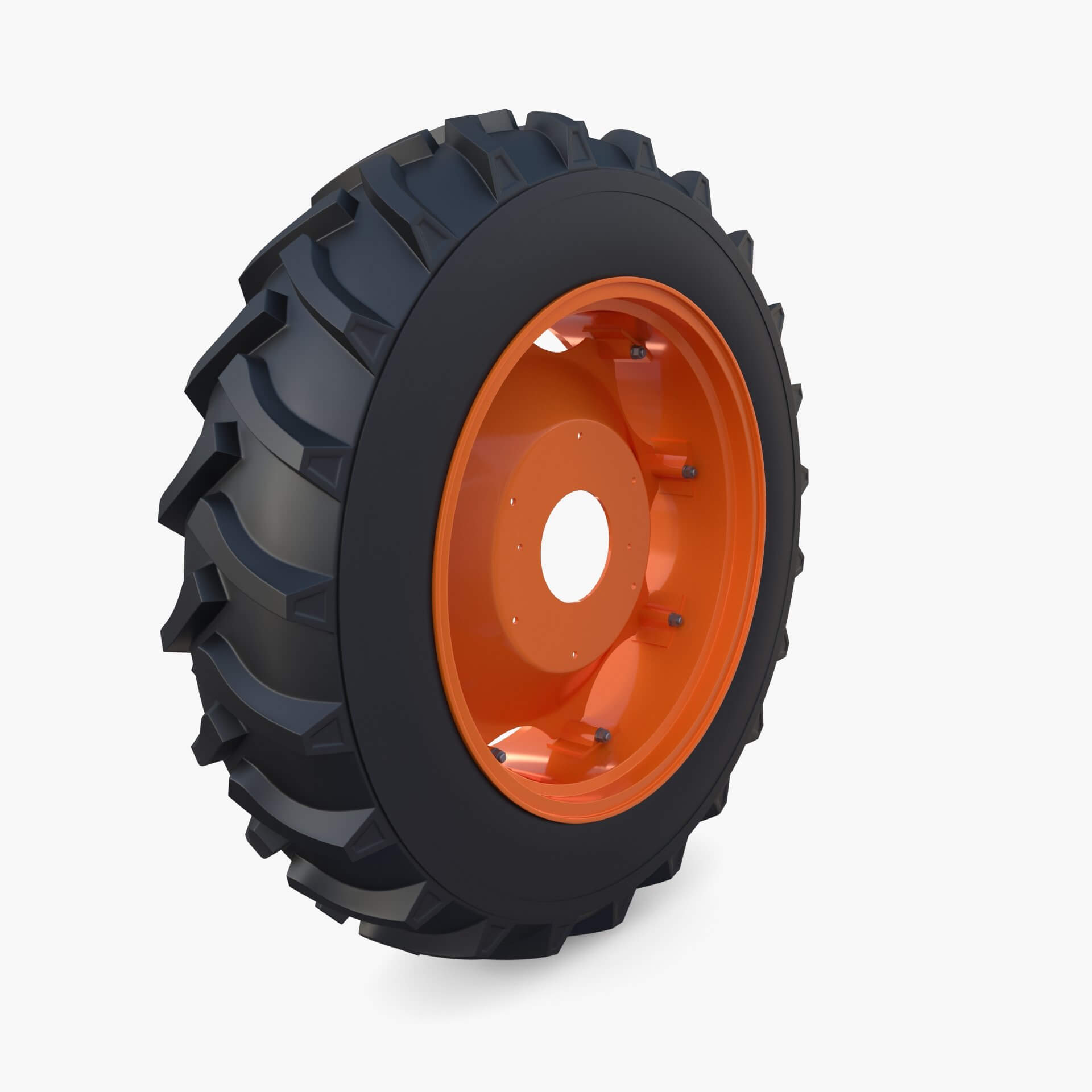 Full Tractor Wheel V2 - 3D Model by dragosburian