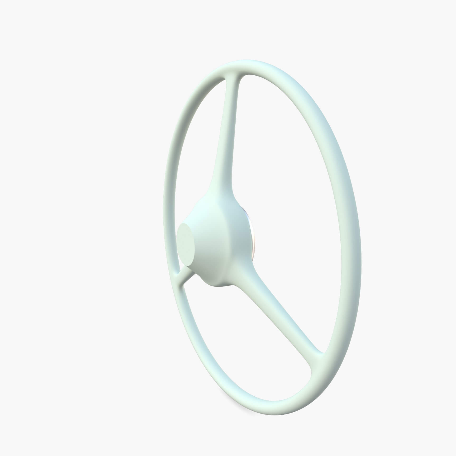 Generic 40s Van Steering Wheel - 3D Model by dragosburian