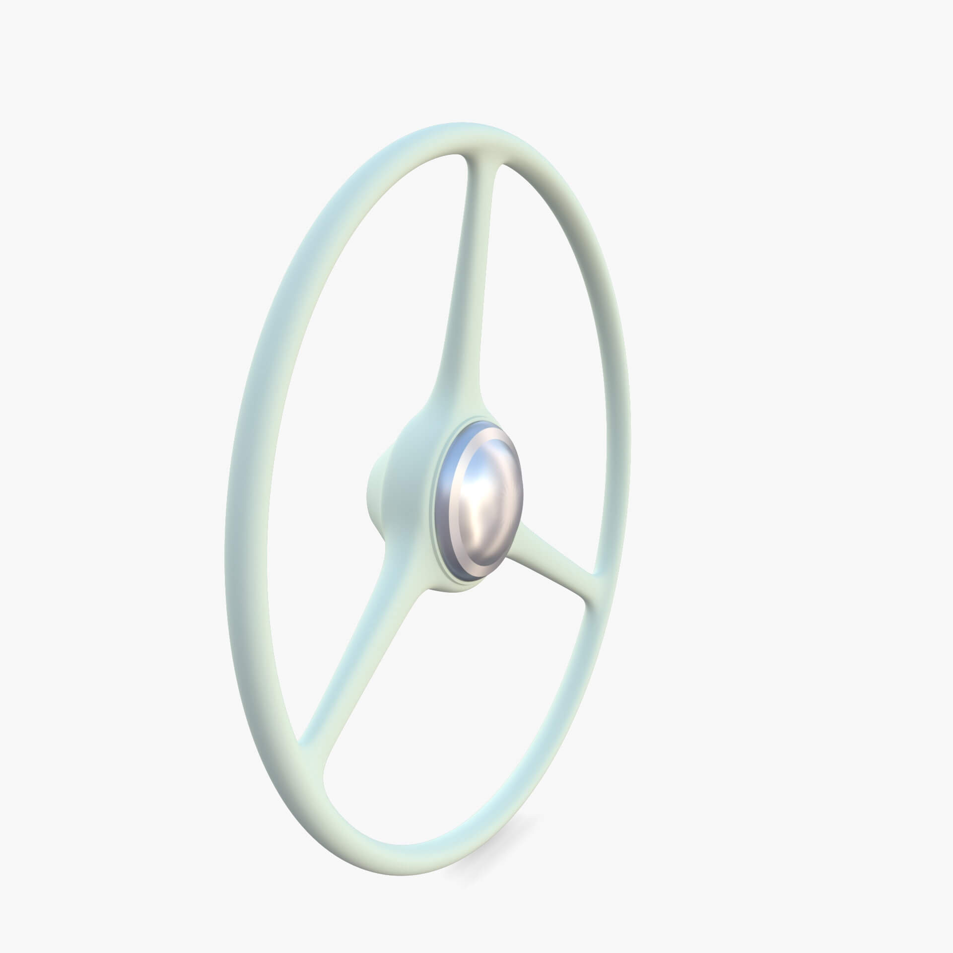 Generic 40s Van Steering Wheel - 3D Model by dragosburian