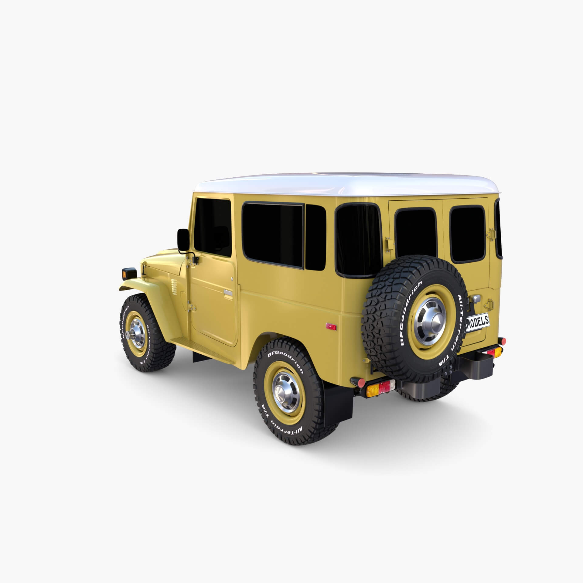 Generic 4x4 Car V1 - 3D Model by dragosburian