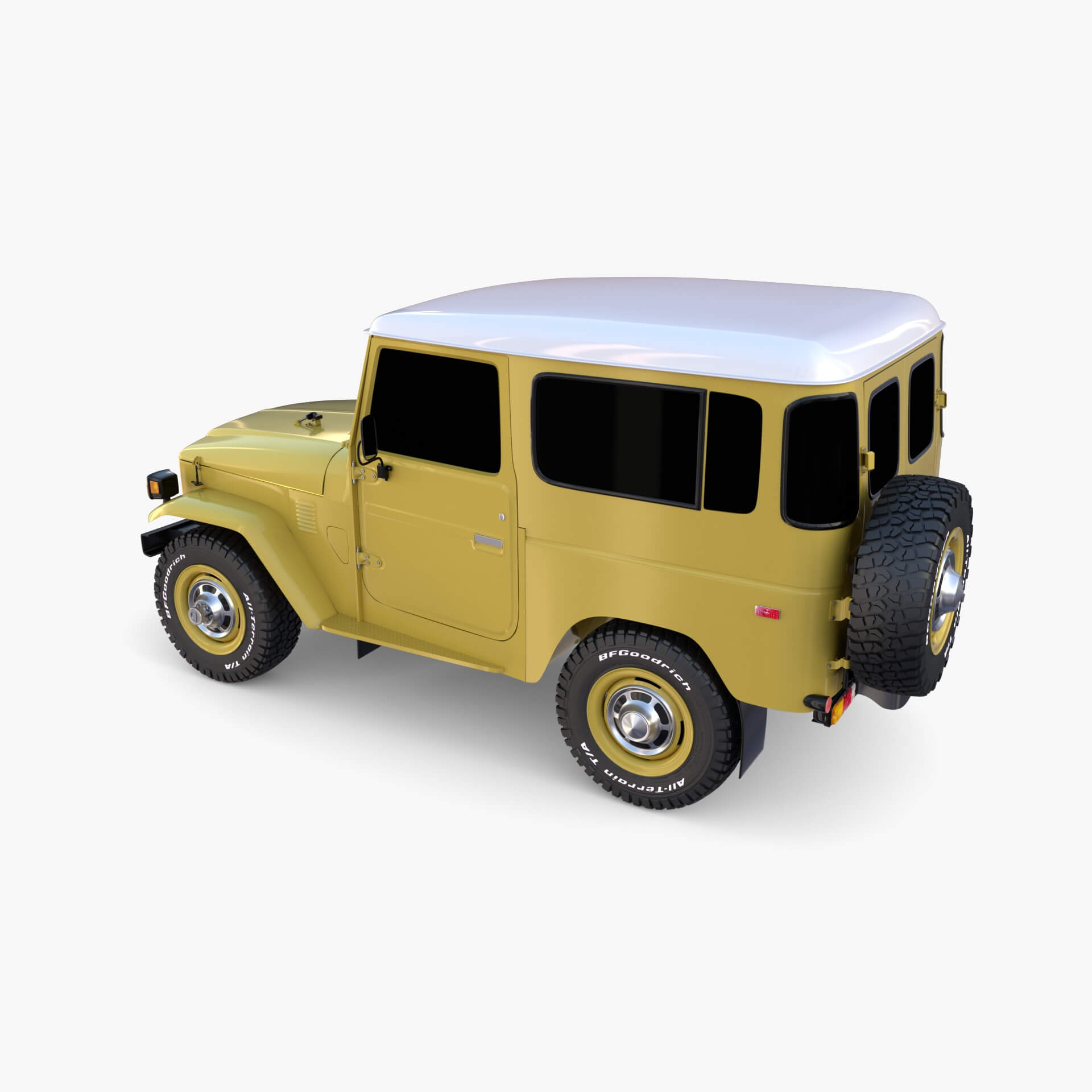 Generic 4x4 Car V1 - 3D Model by dragosburian