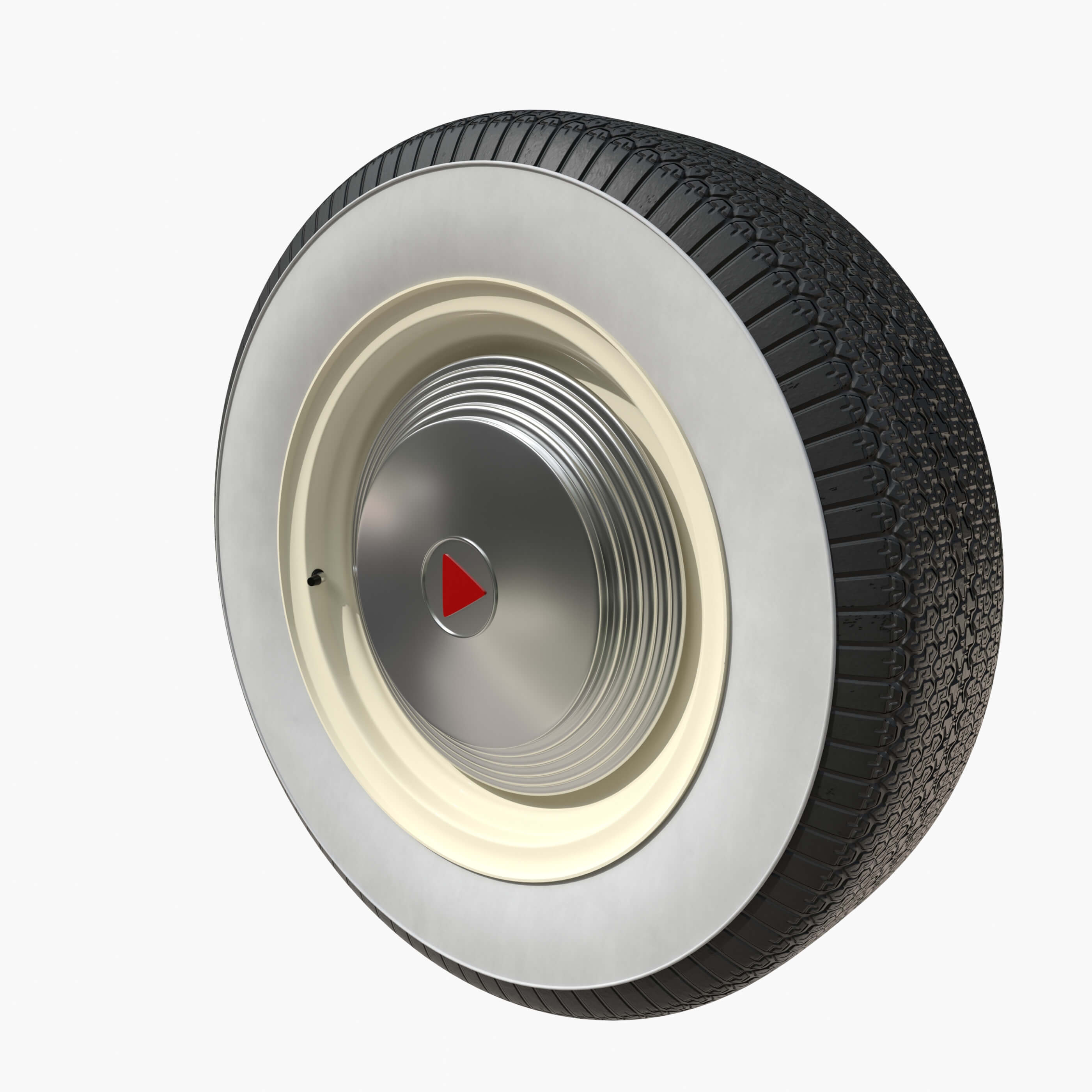 Generic 50S Sedan Wheel - 3D Model by dragosburian