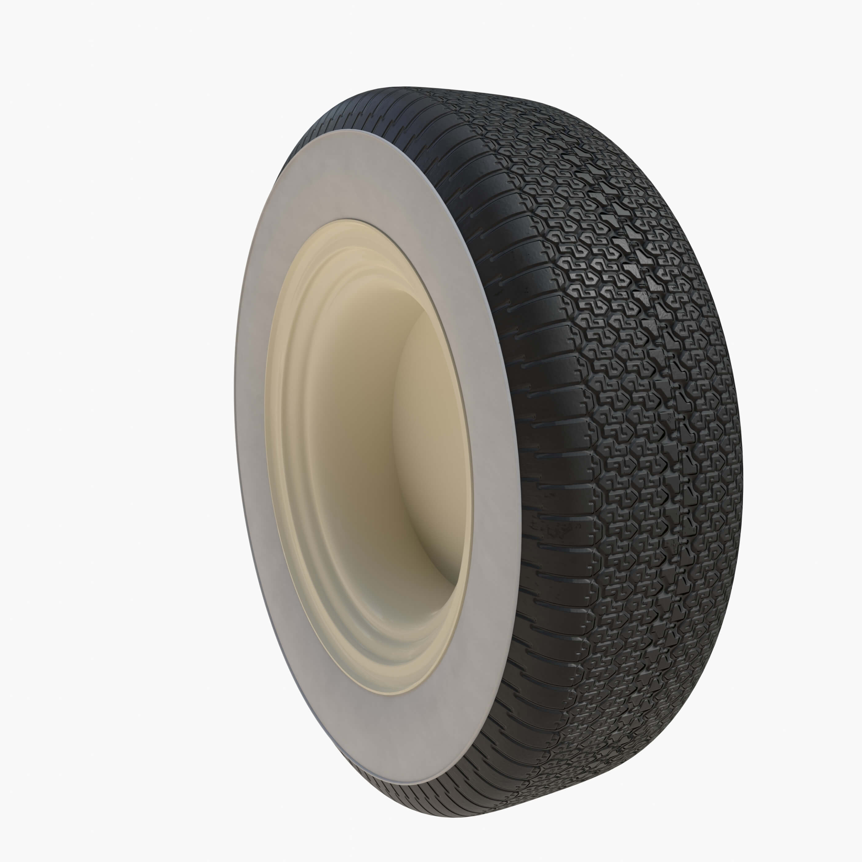 Generic 50S Sedan Wheel - 3D Model by dragosburian