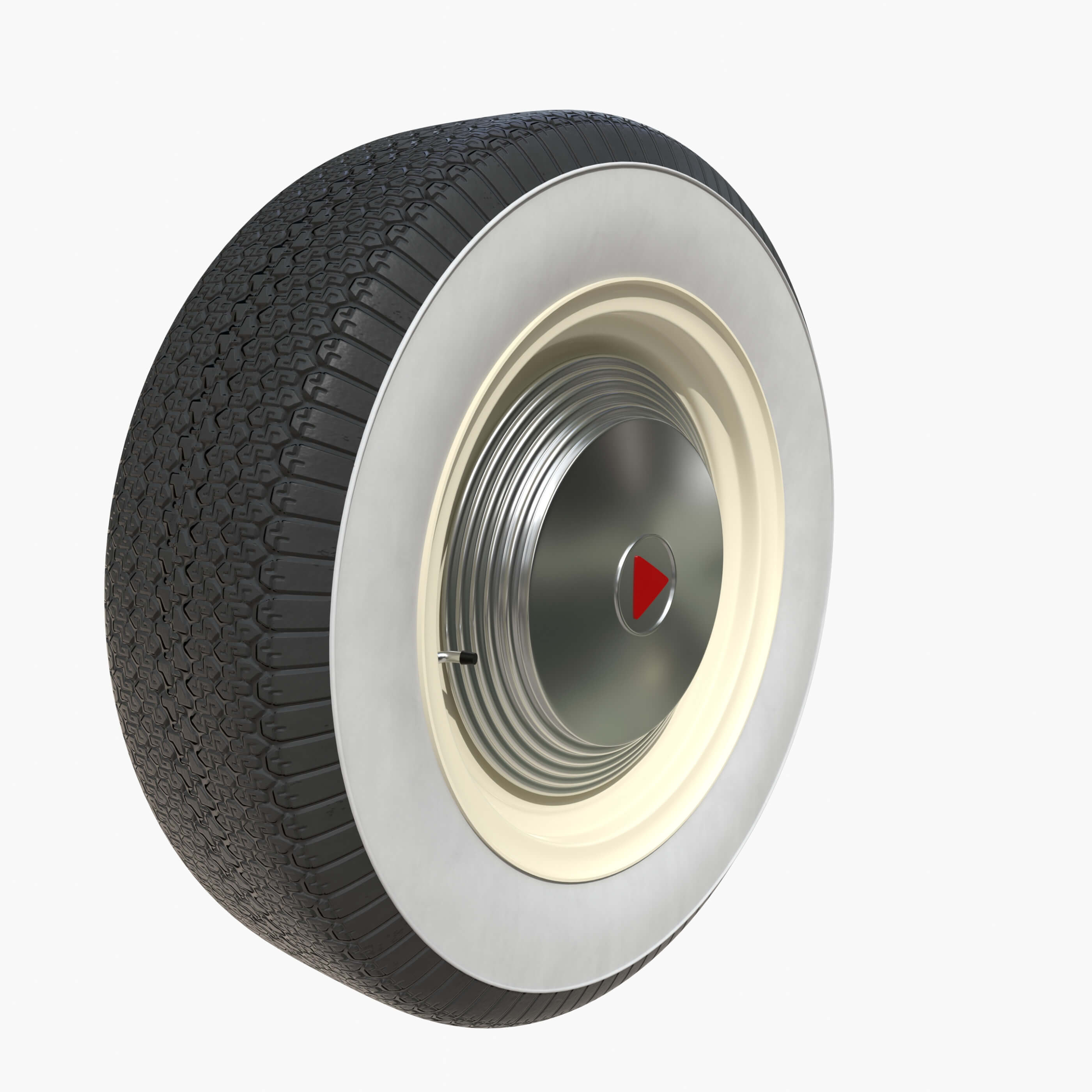 Generic 50S Sedan Wheel - 3D Model by dragosburian