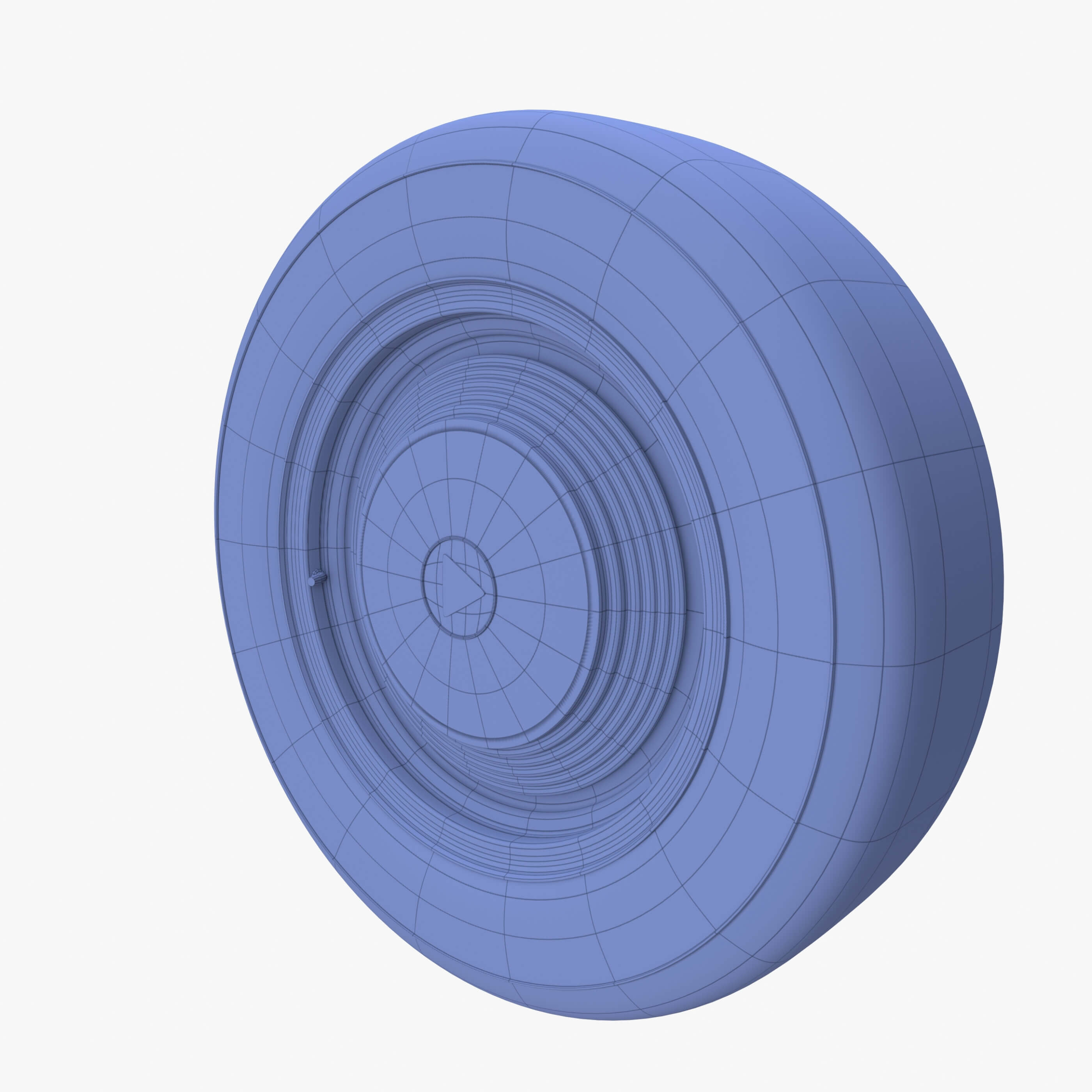 Generic 50S Sedan Wheel - 3D Model by dragosburian