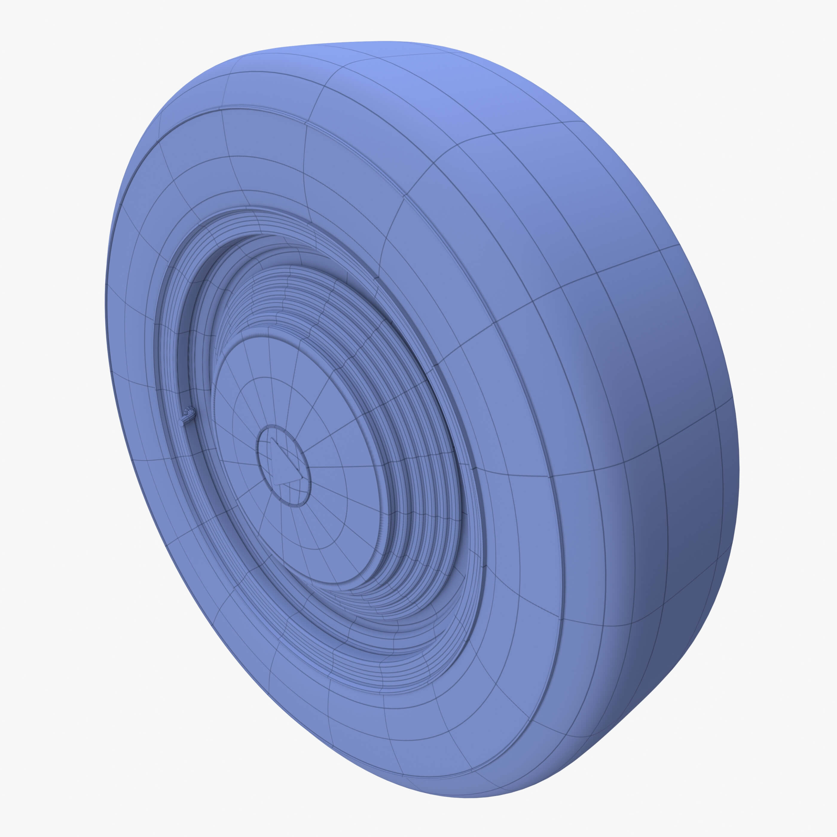 Generic 50S Sedan Wheel - 3D Model by dragosburian