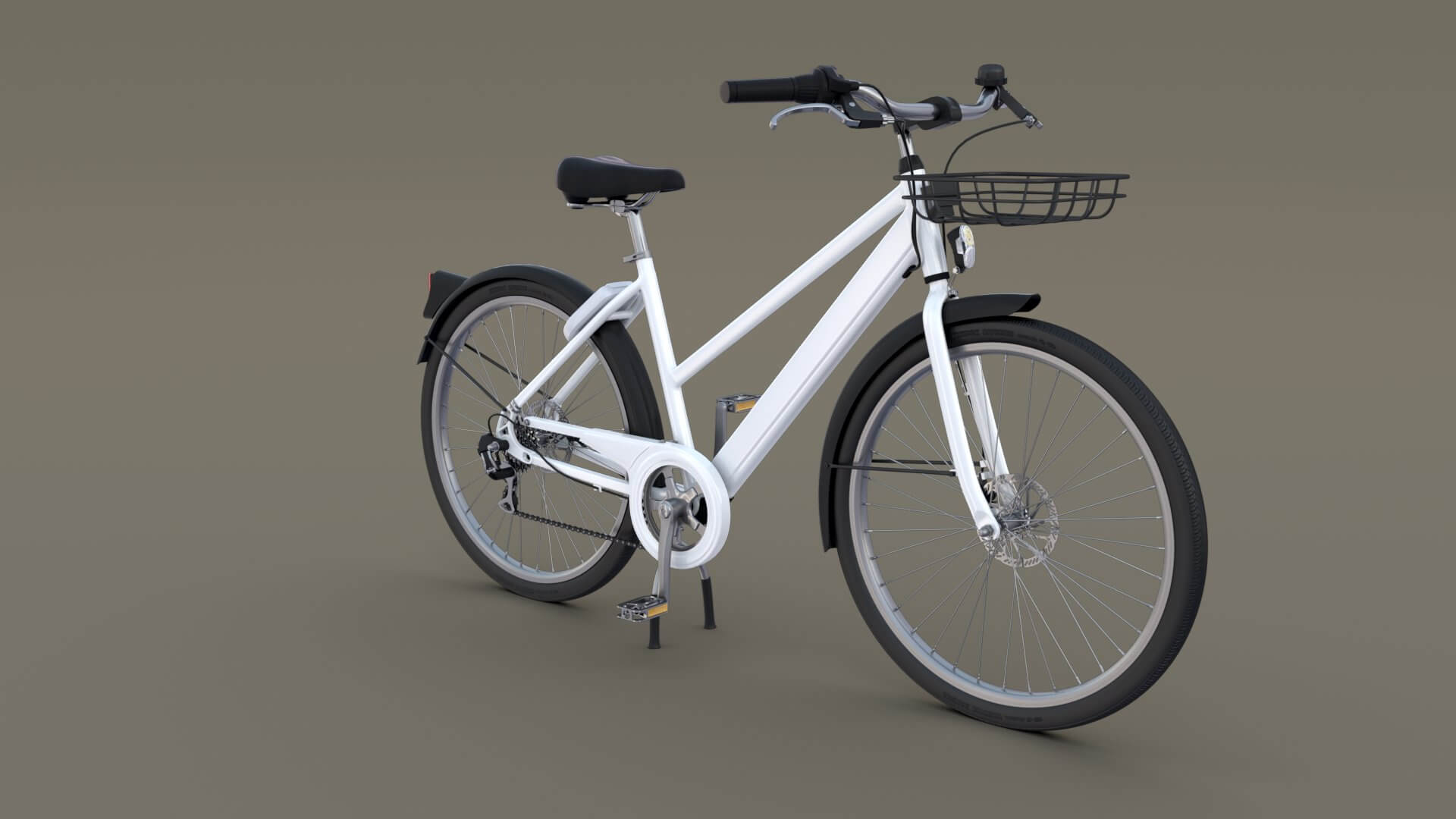 Generic Bicycle - 3D Model by dragosburian
