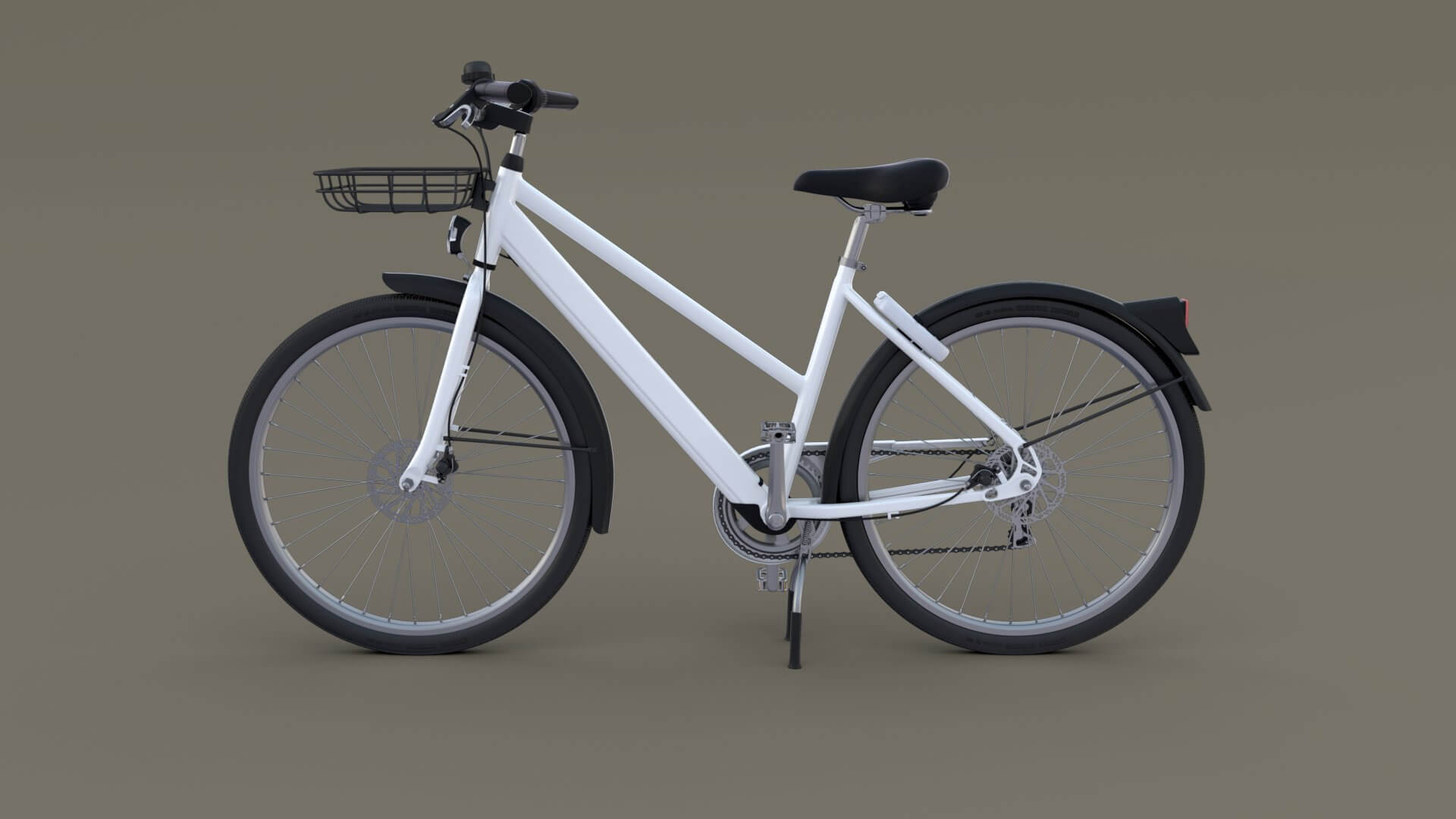 Generic Bicycle - 3D Model by dragosburian