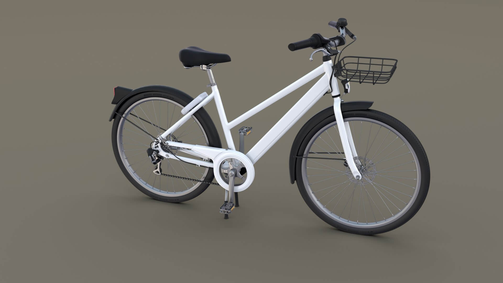 Generic Bicycle - 3D Model by dragosburian