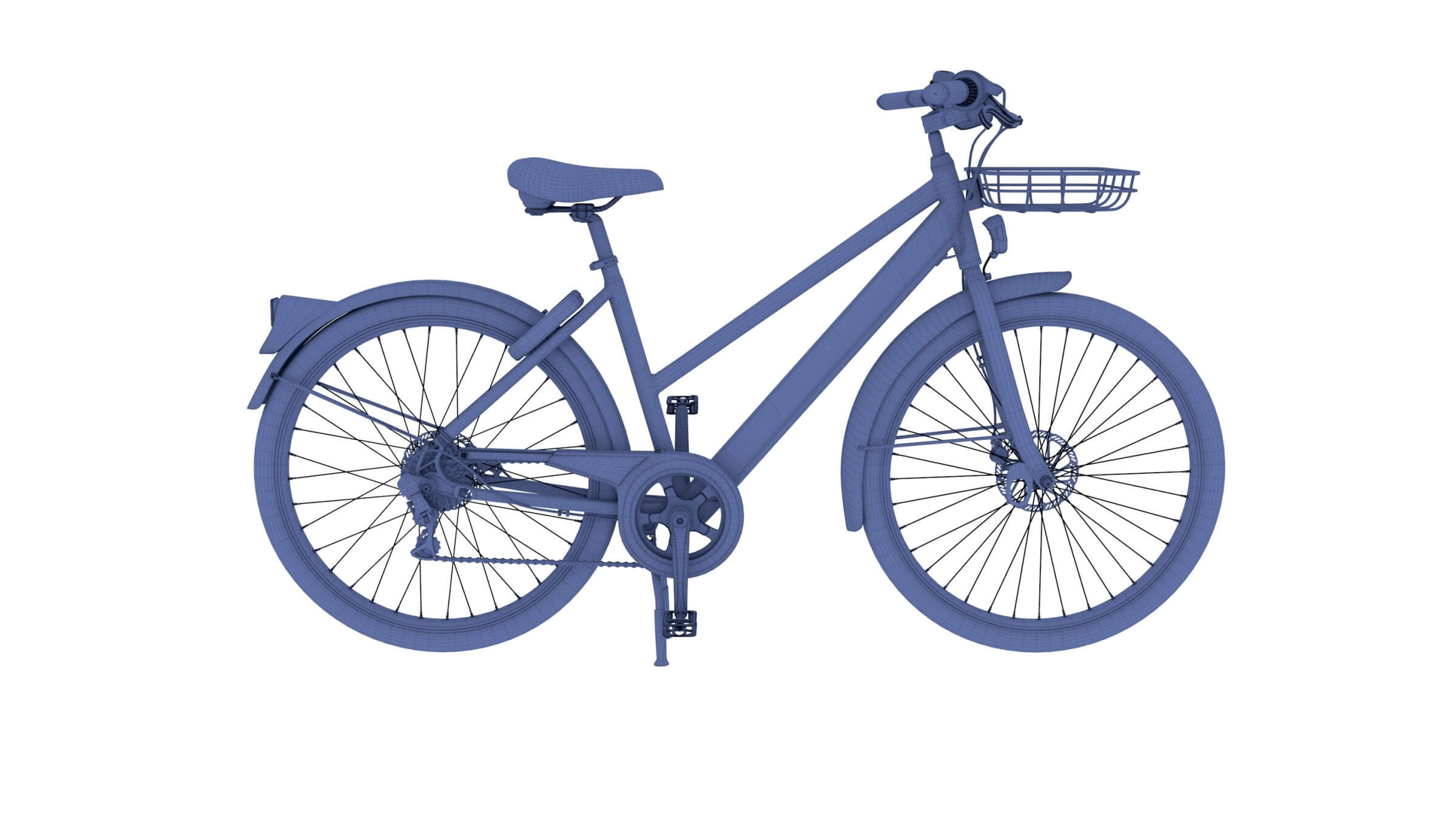 Generic Bicycle - 3D Model by dragosburian