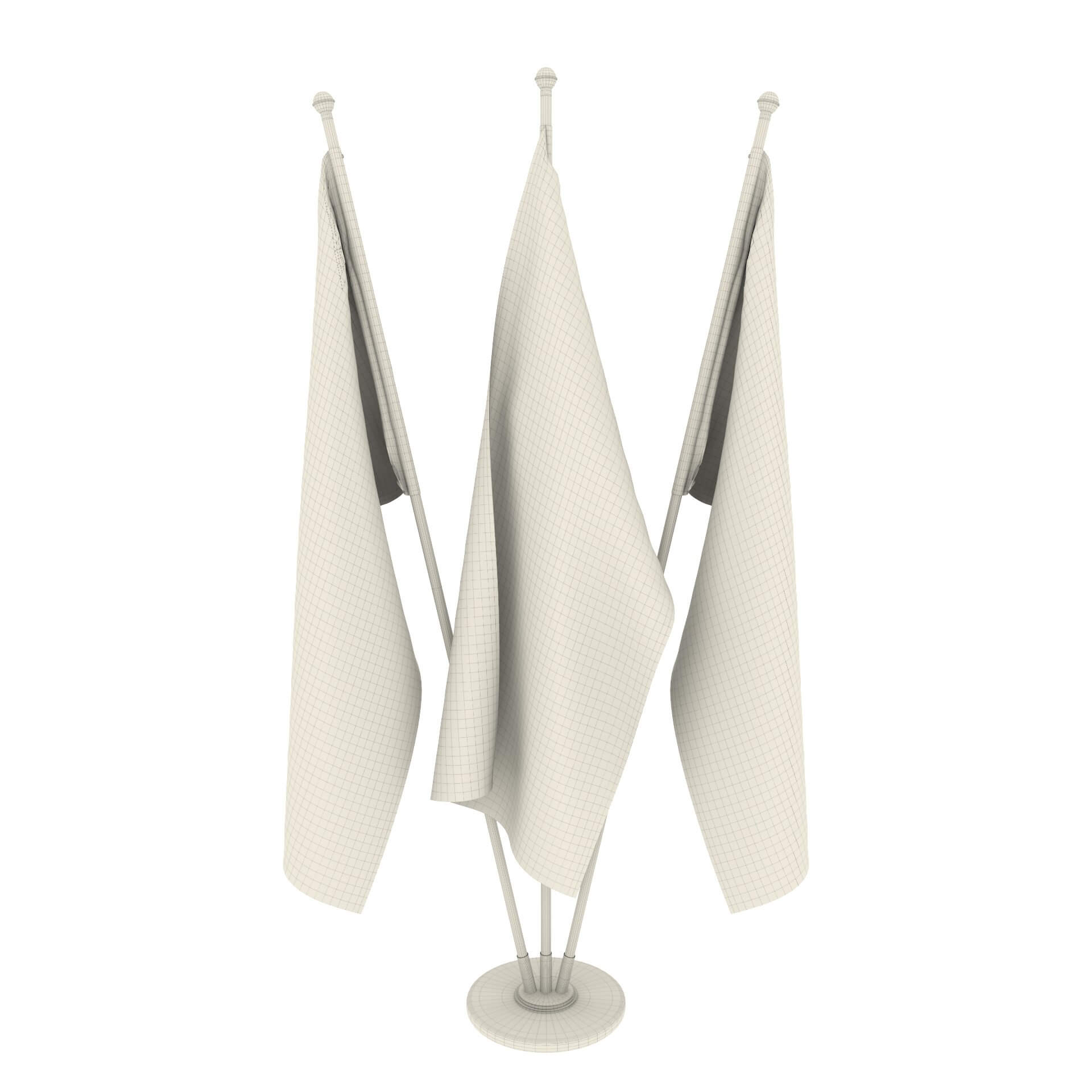 German WW2 Flag Pack - 3D Model by dragosburian