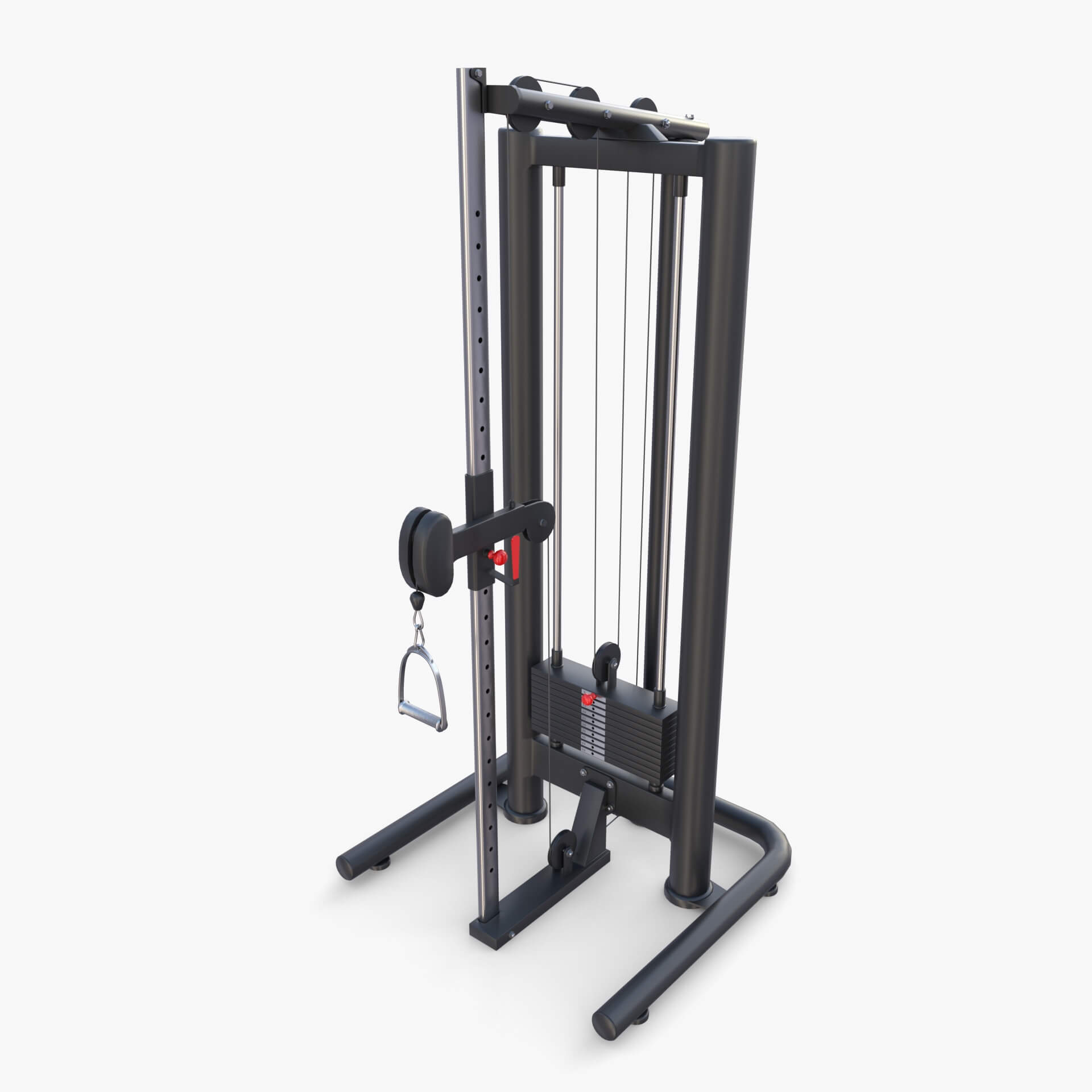 High Low Pulley - 3D Model by dragosburian