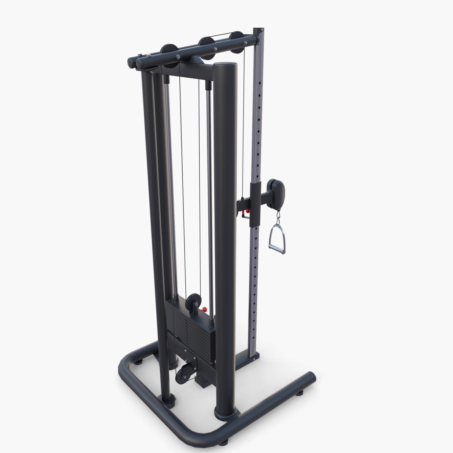 High Low Pulley - 3D Model by dragosburian