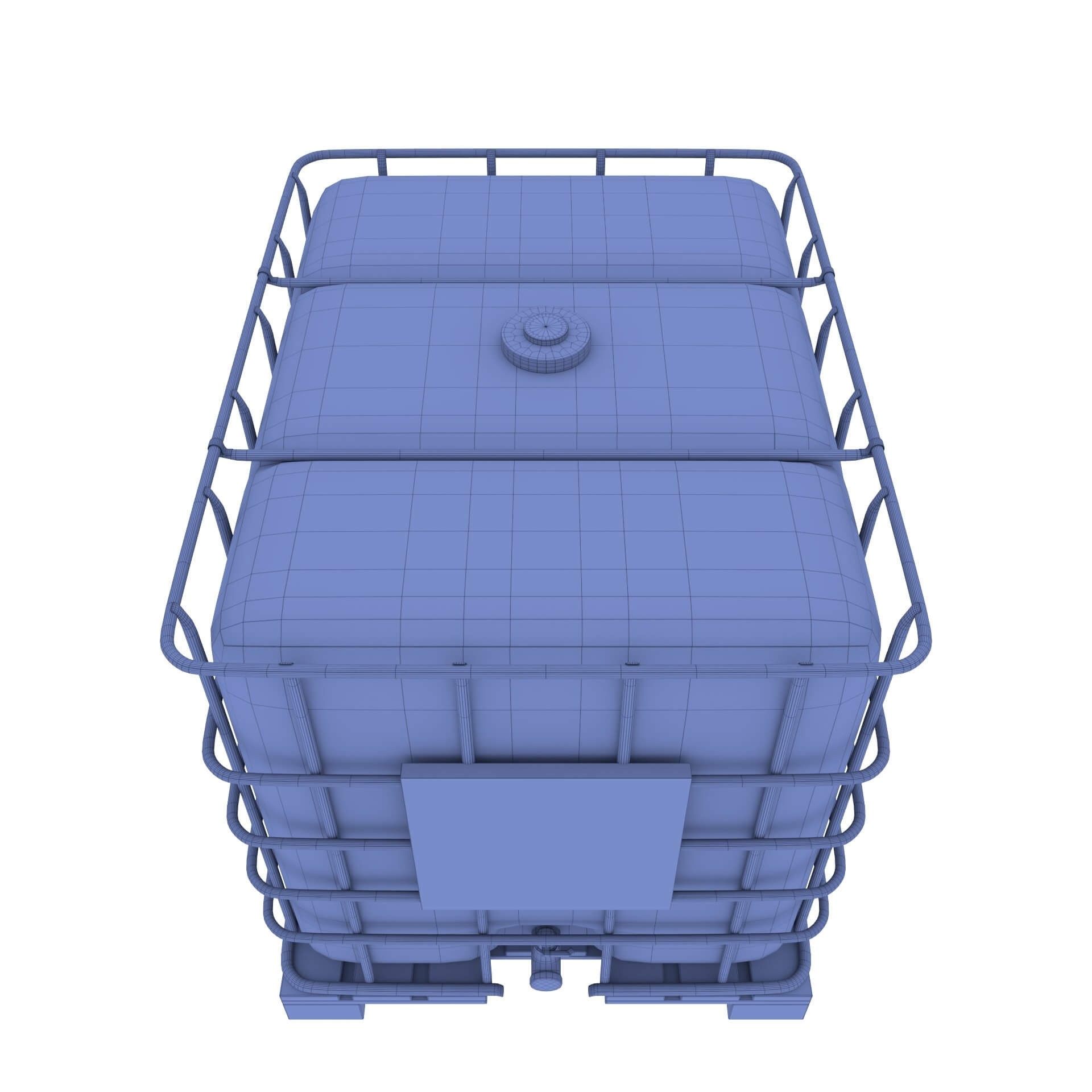 IBC Container 3 - 3D Model by dragosburian