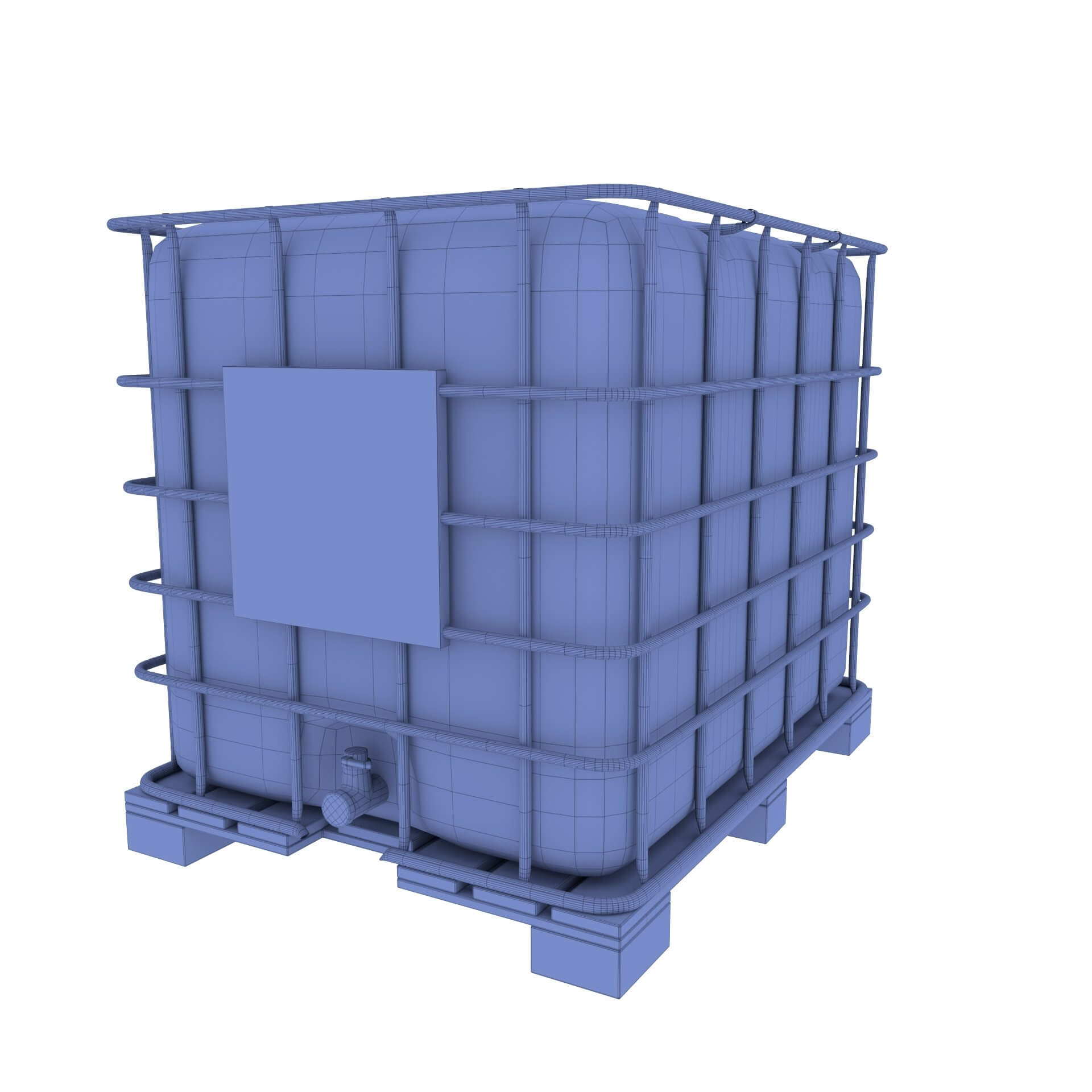 IBC Container - 3D Model by dragosburian